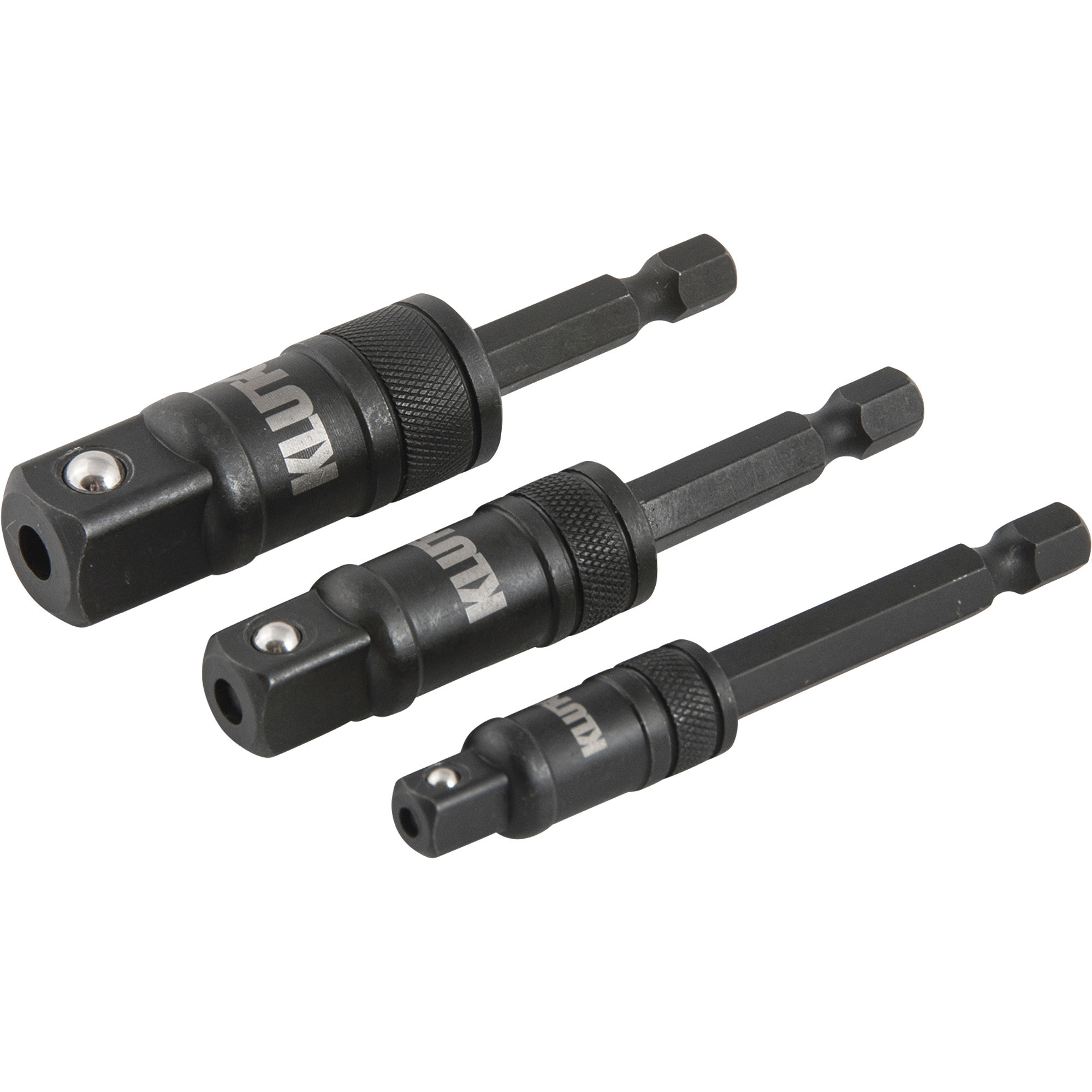 Klutch 3in. Impact Grade Locking Socket Adapter Set — 3-Pc. | Northern Tool