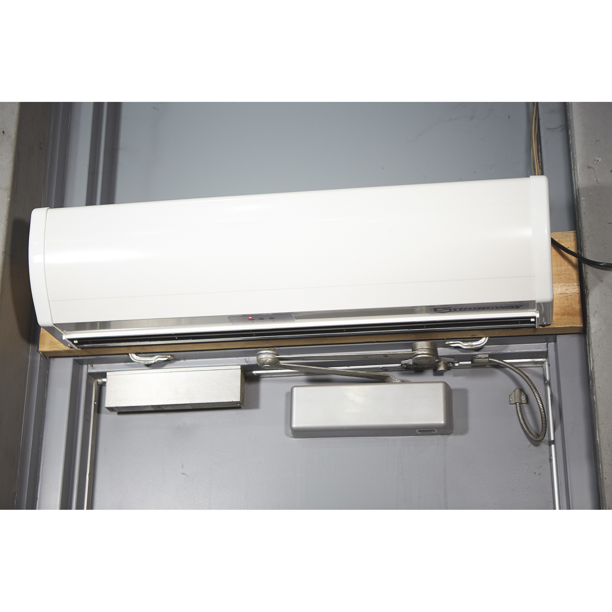 Strongway Air Curtain, 36in., 1/2 HP, 816 CFM, 2 Speeds, Includes ...