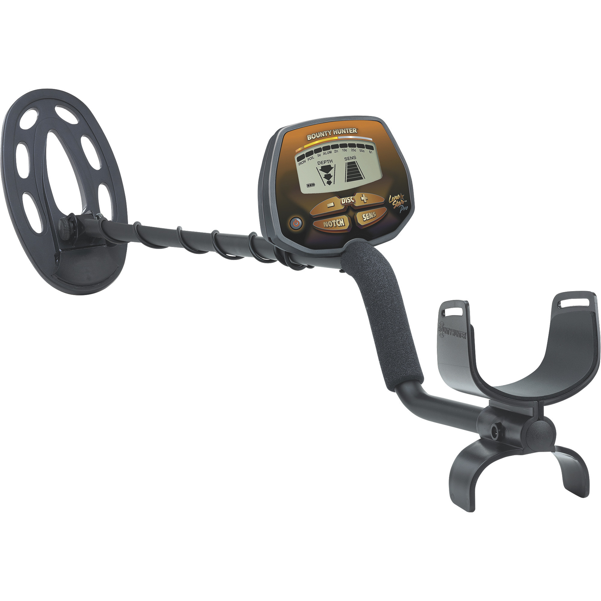 Bounty Hunter Lone Star Pro Metal Detector with Carrying Bag — Model ...