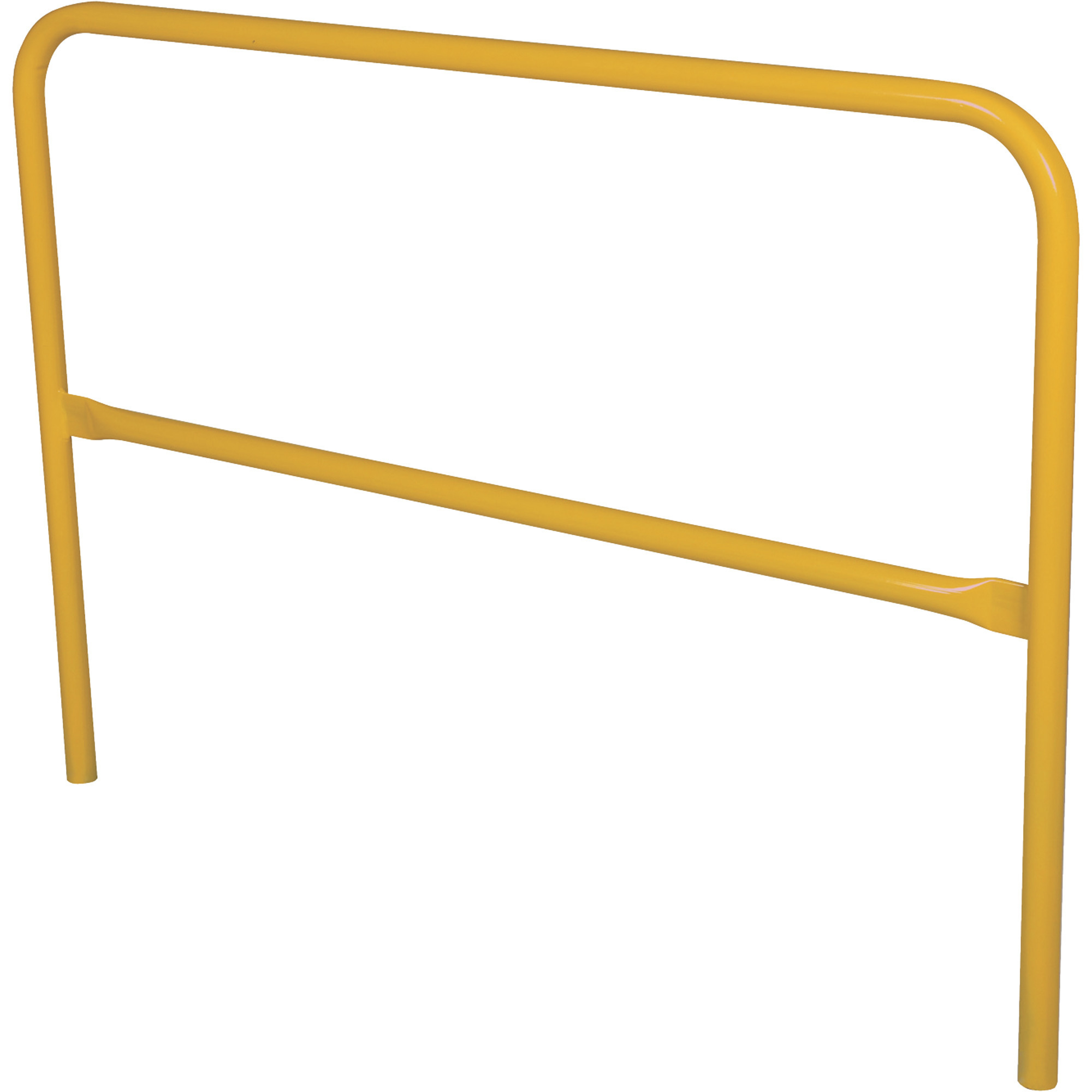 Vestil Pipe Safety Railing - 60in. Length, Steel, 21in. Mid-Rail Height ...