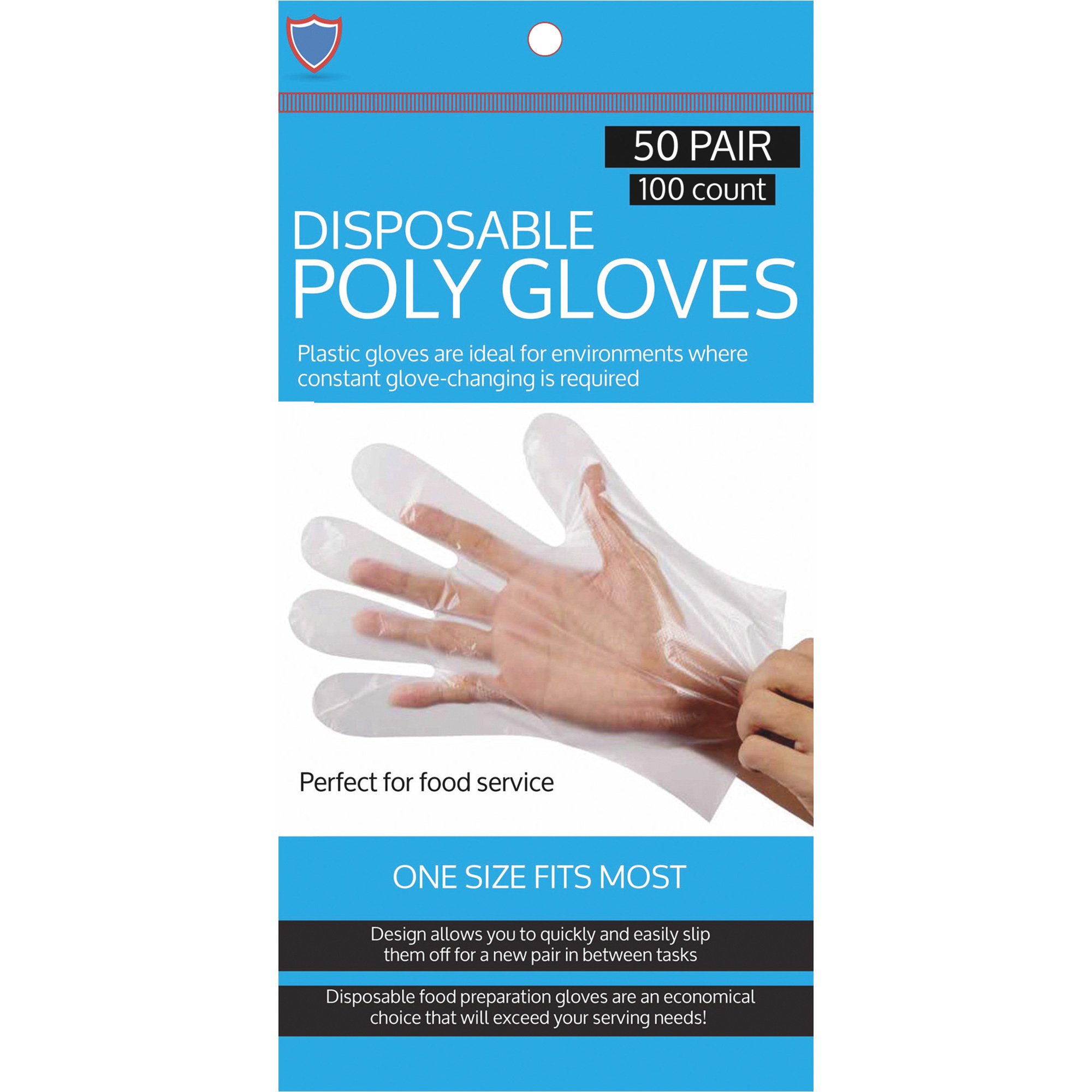Disposable Poly Gloves — 100-Pk. | Northern Tool