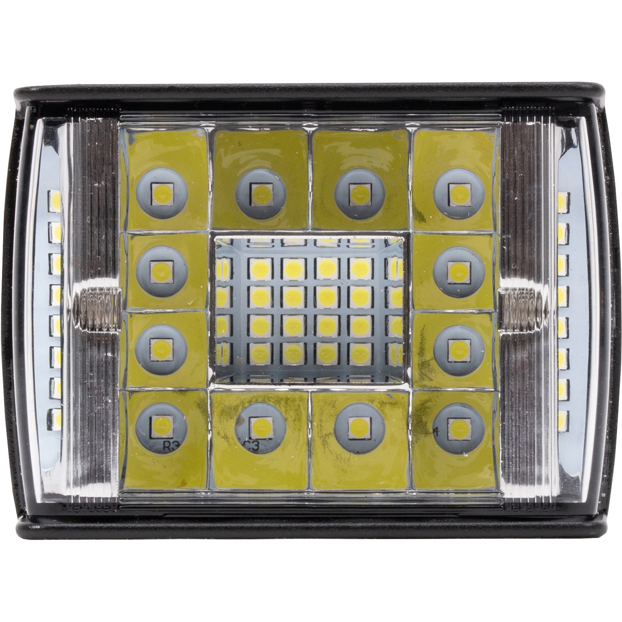 Blazer 12V Wide Beam LED Utility Work Light — 4in., 44 LEDs, Square ...
