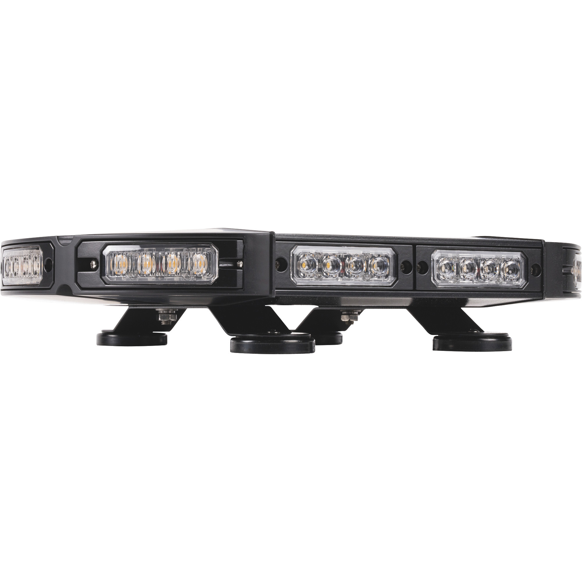 Blazer 12V LED Class 1 Emergency Light Bar — 40 Watt, Clear Lens/Amber ...