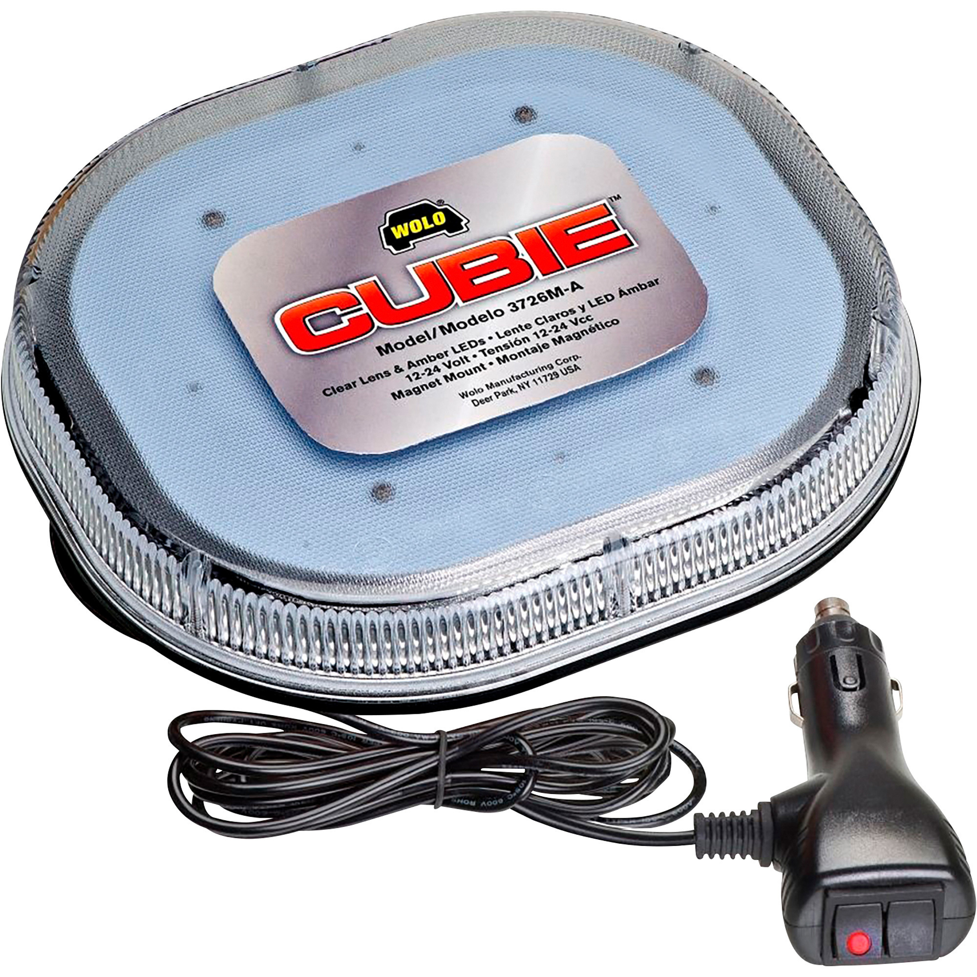 WOLO Cubie LED Low-Profile Mini Light Bar, 7.5in.L x 7in.W x 1.2in.H ...