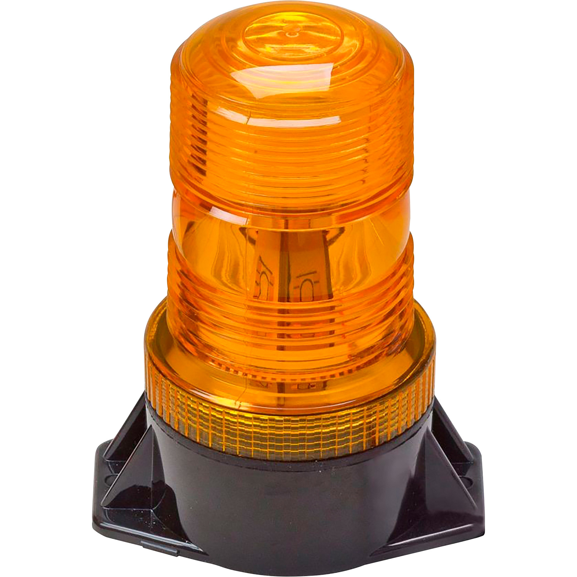 WOLO Lightning Bright 2 Beacon Warning Light — Wired, Amber, Permanent ...