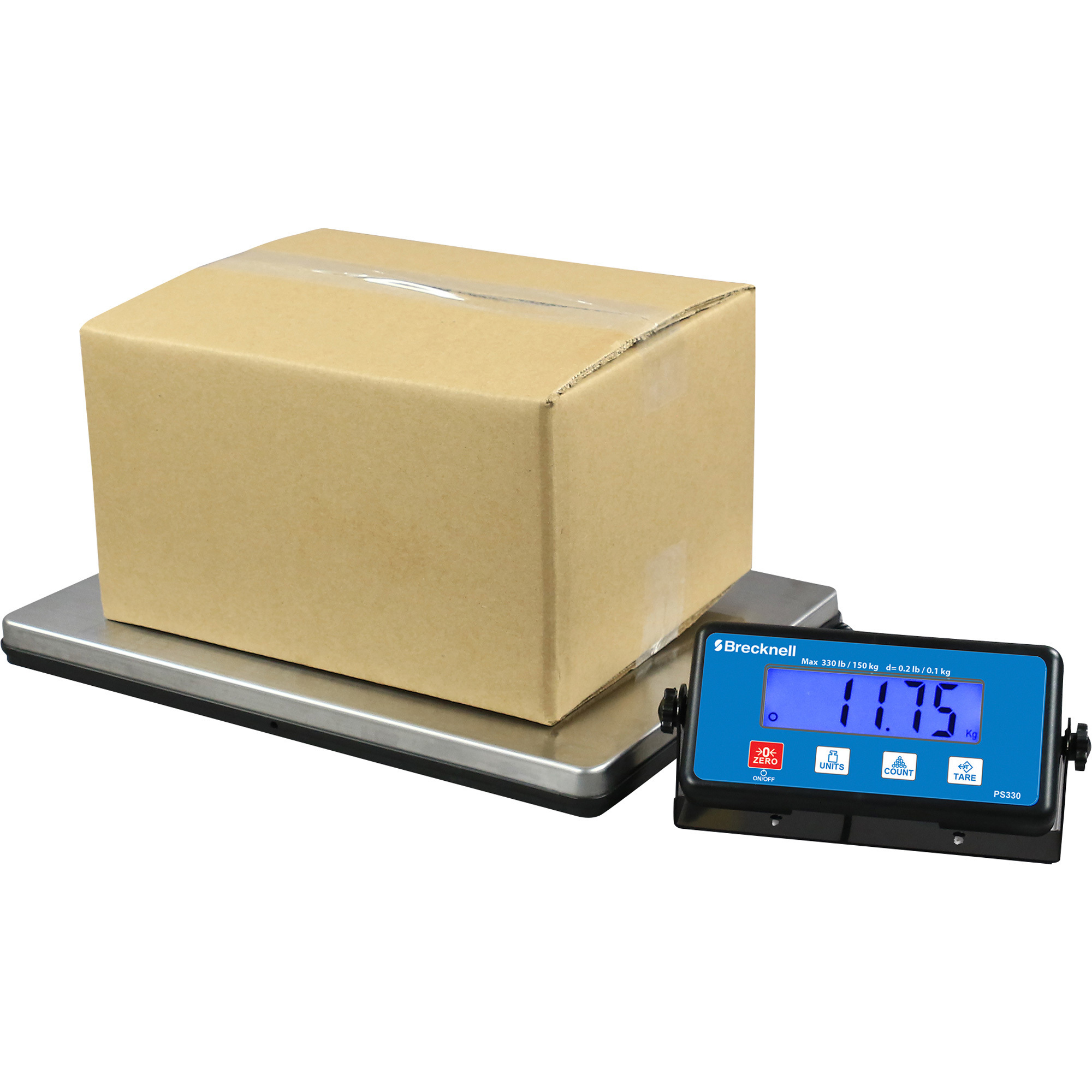 Brecknell PS330 Low-Profile Bench Scale, 330-lb. Capacity, Model ...
