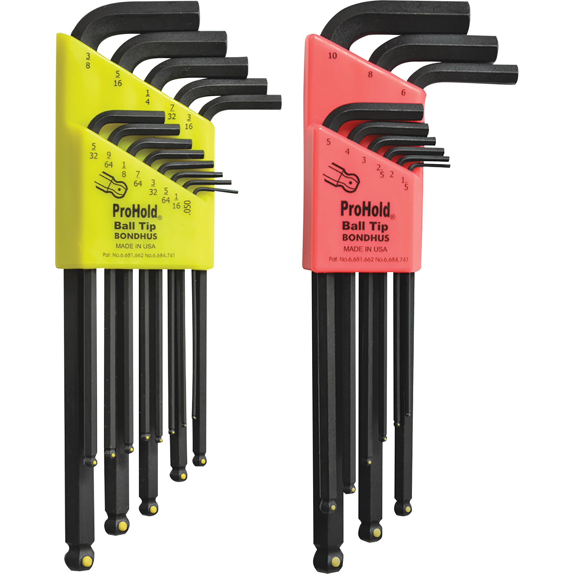 Pro Tool Ratcheting Hex Wrenches — 9-Pc. SAE Set, Model# RHS002 ...