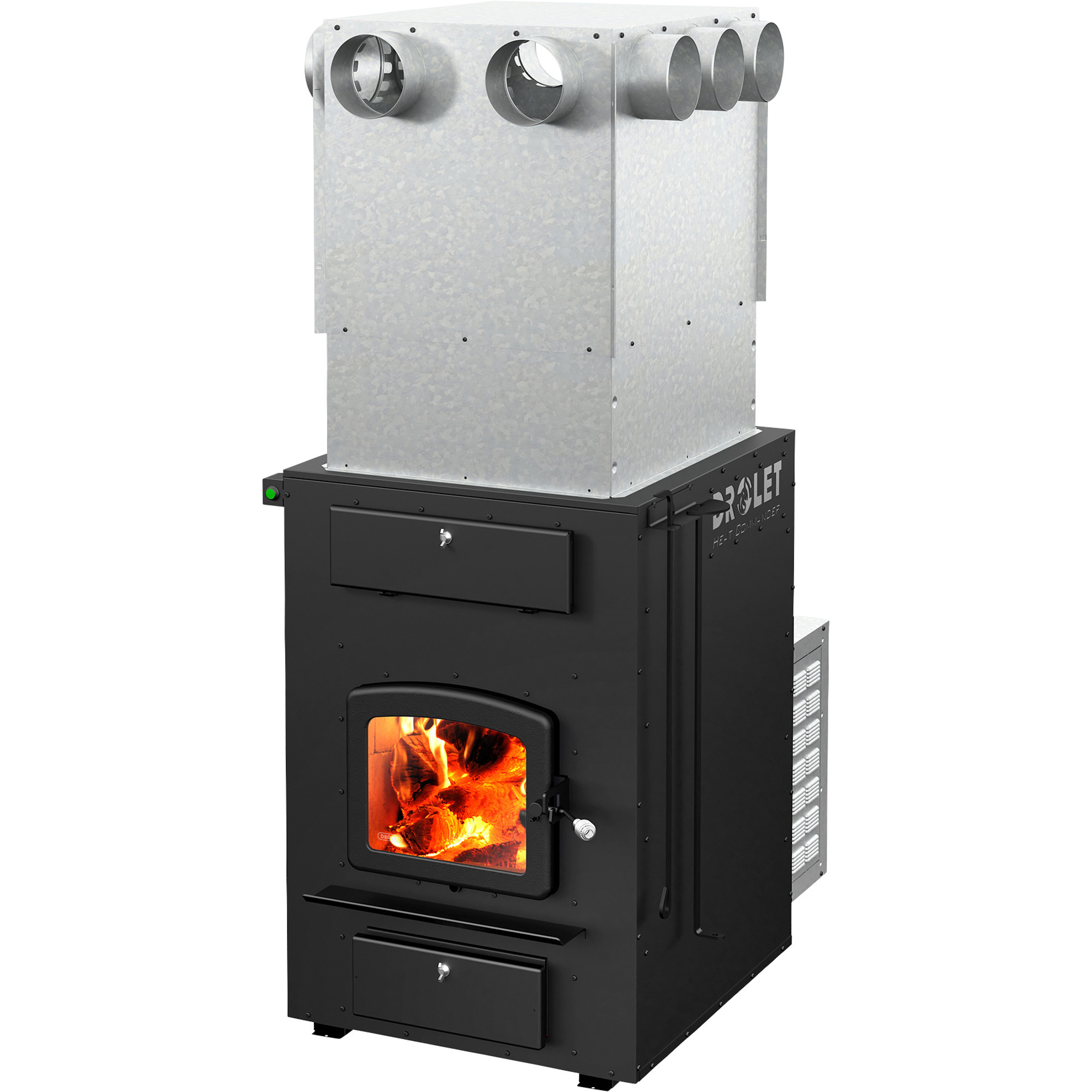 US Stove Company Hot Blast, Hot Blast Wood Furnace, Heat Output 180000 ...