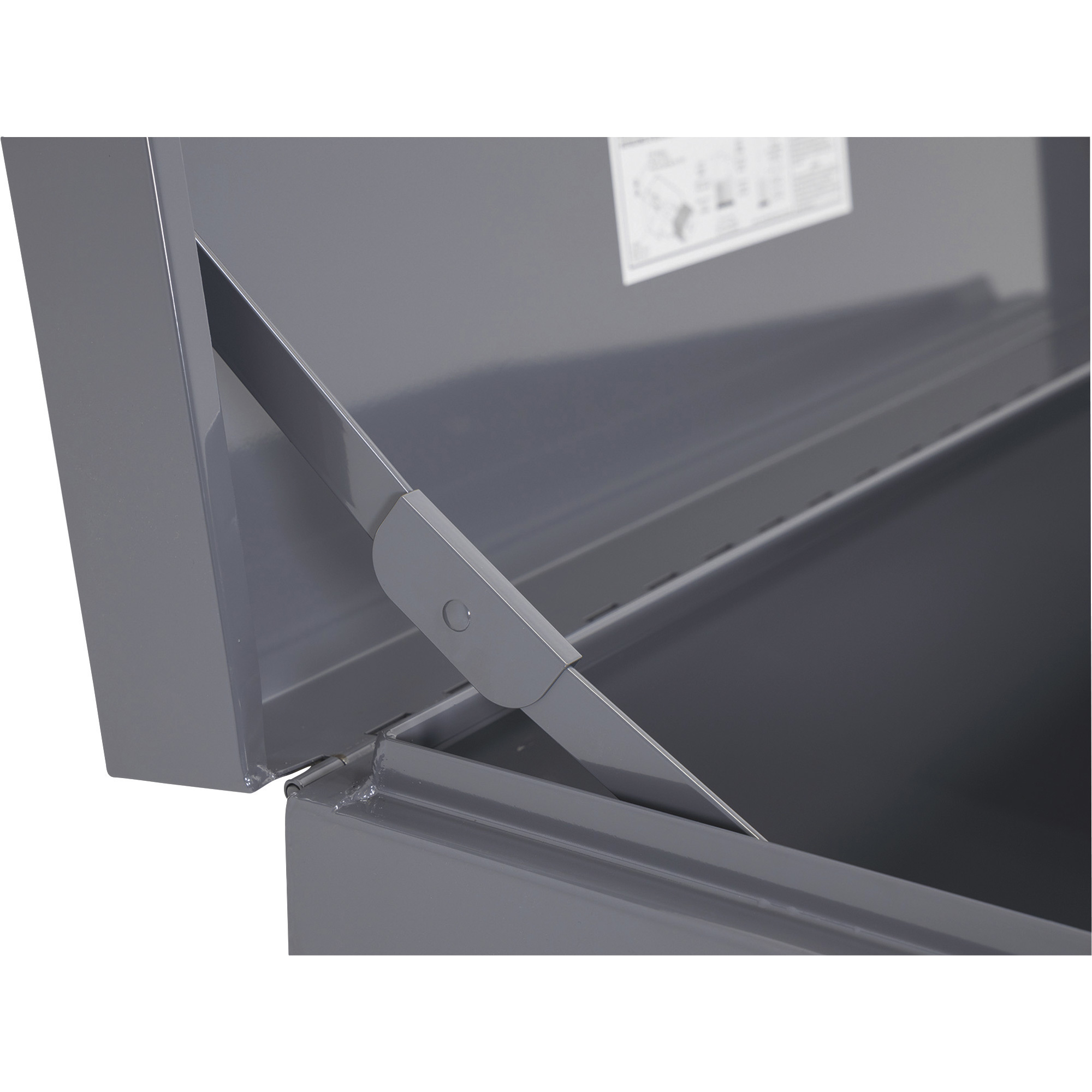 Better Built 48in. Jobsite Chest — Gray, 48in.W x 24in.D x 28in.H ...