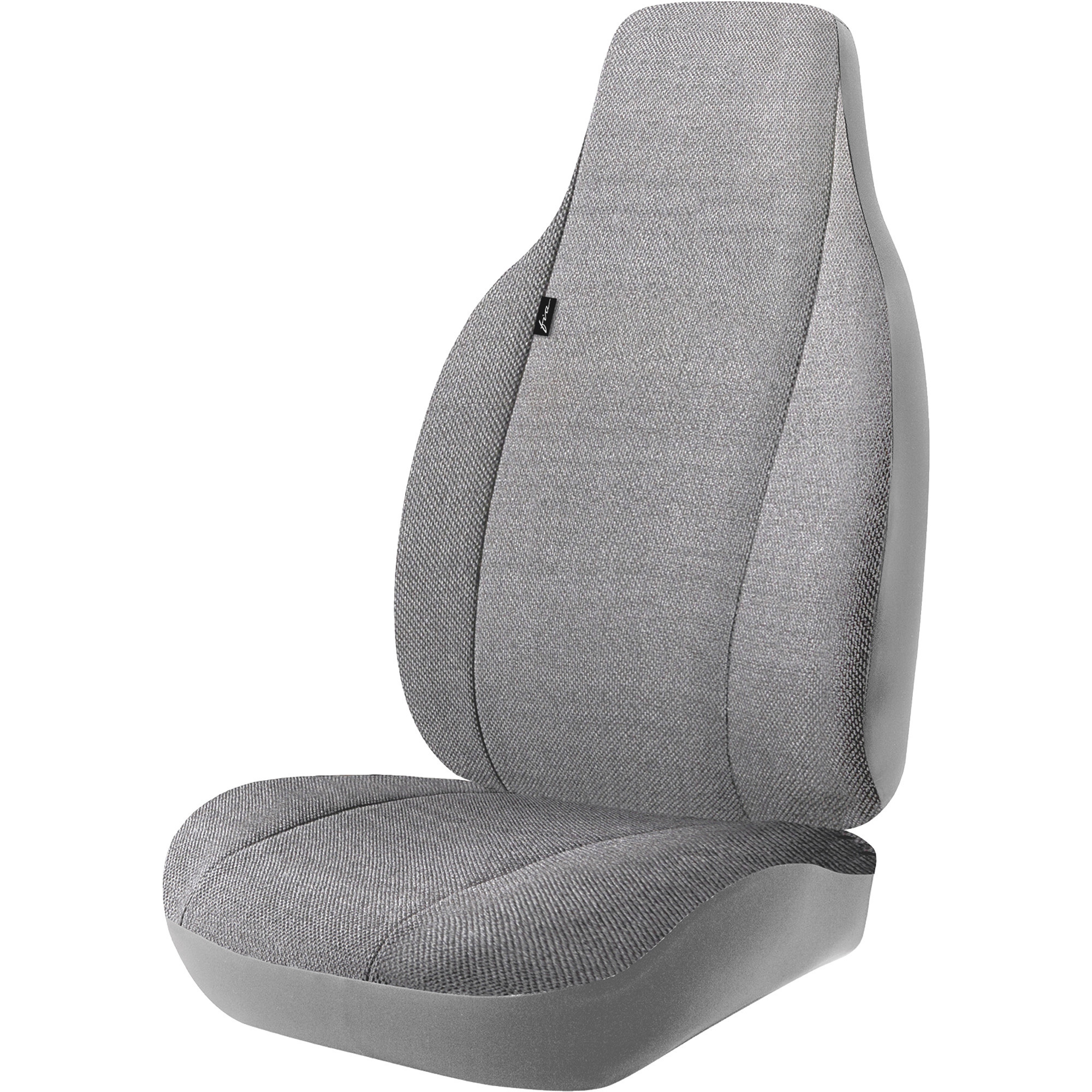 FiA Bostrom T-Series High-Back Bucket Seat and Armrest Covers — Gray ...