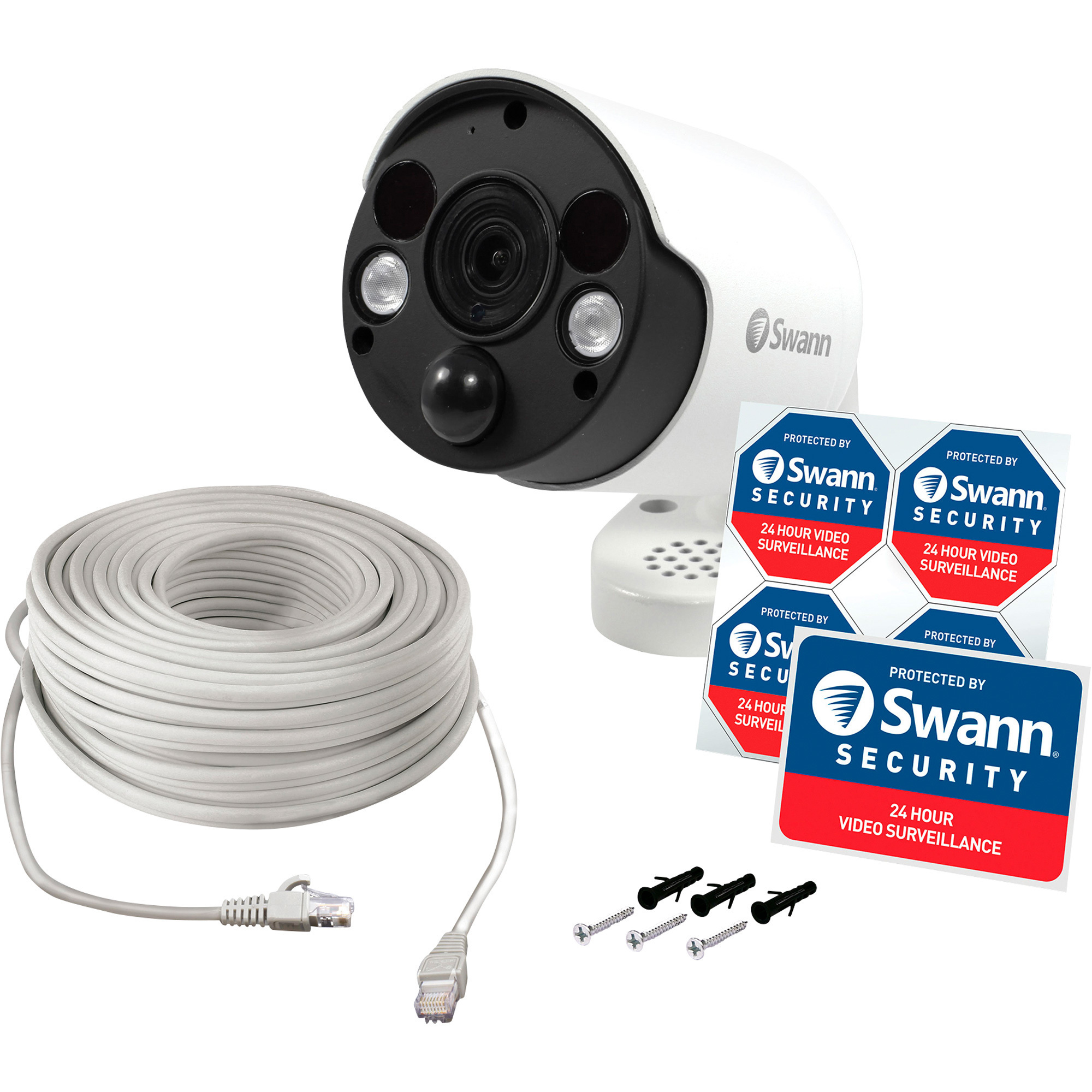 Swann Communications 4K Ultra HD Spotlight Bullet Security Camera ...