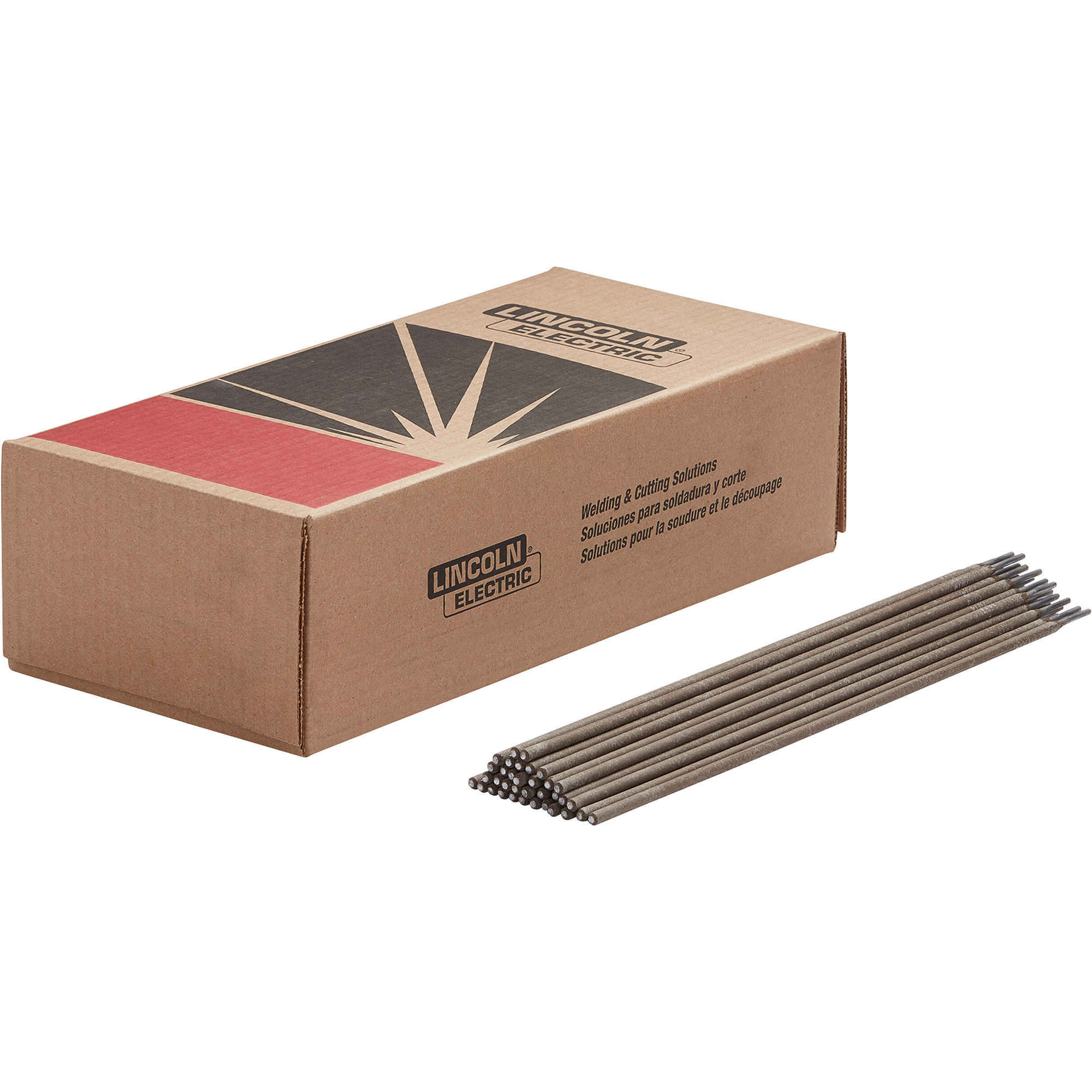 Lincoln Electric Fleetweld 47 Stick Welding Electrodes — E7014, 5/32in ...