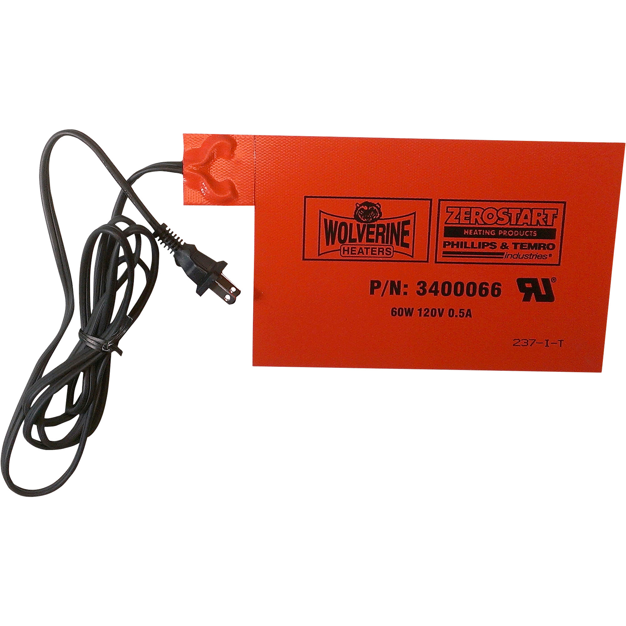 Powerblanket Electric Engine Blanket & Heater — 3ft.L x 4ft.W, Model ...