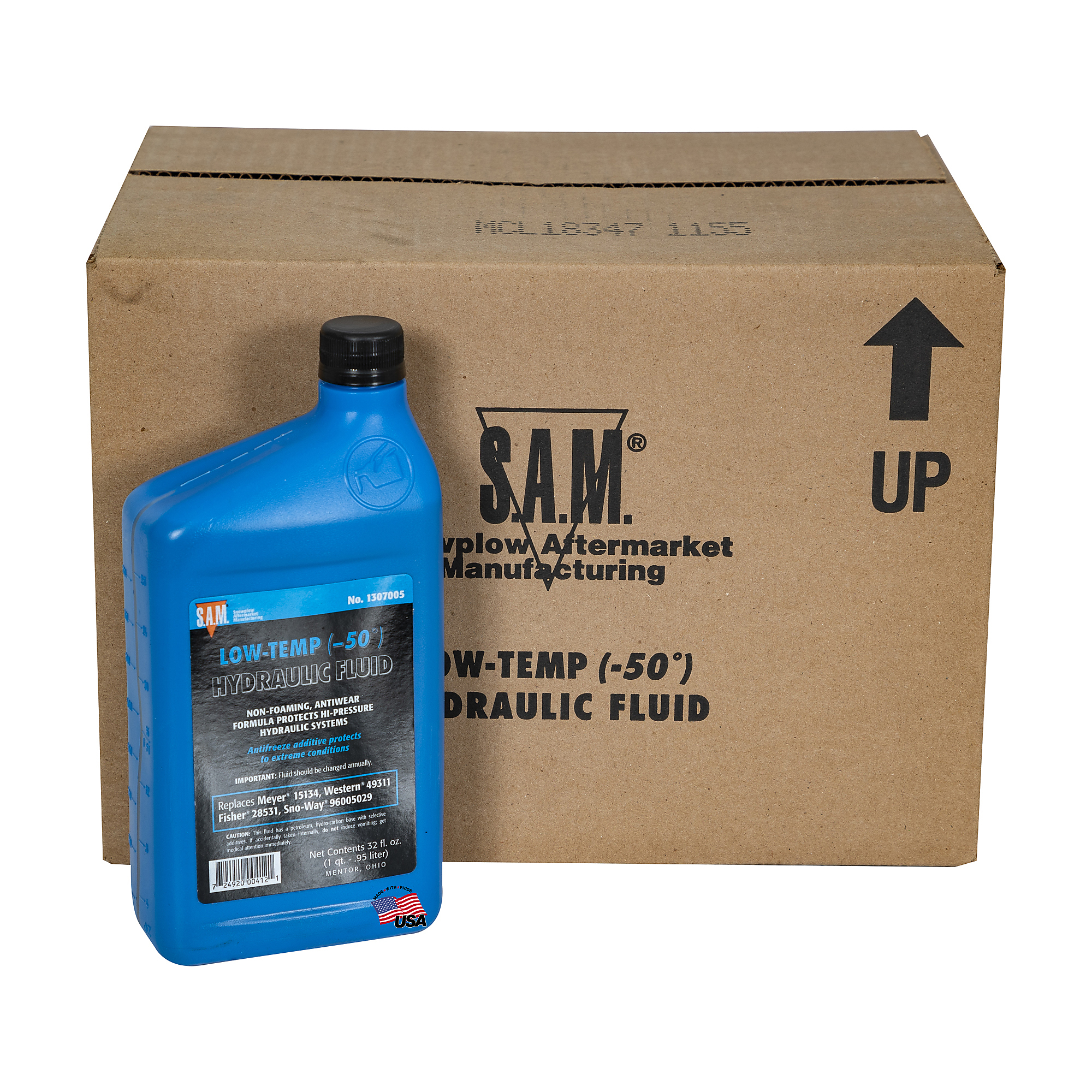 Buyers Snow Plow Hydraulic Fluid — Low Temp, Model# 1307005 | Northern Tool