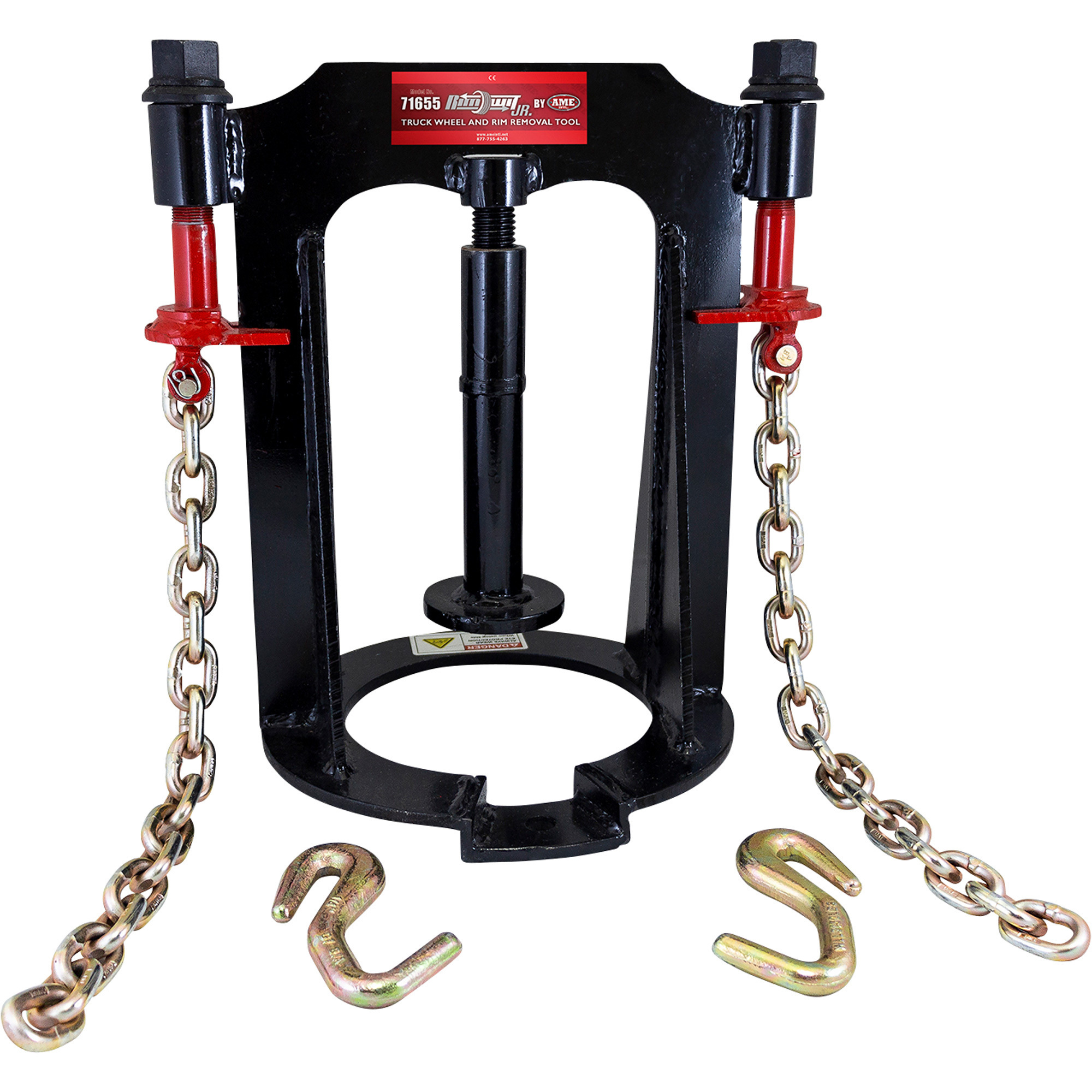 Ame International RimWit Truck Wheel/Rim Removal Tool, Fits 22.5in/24 ...