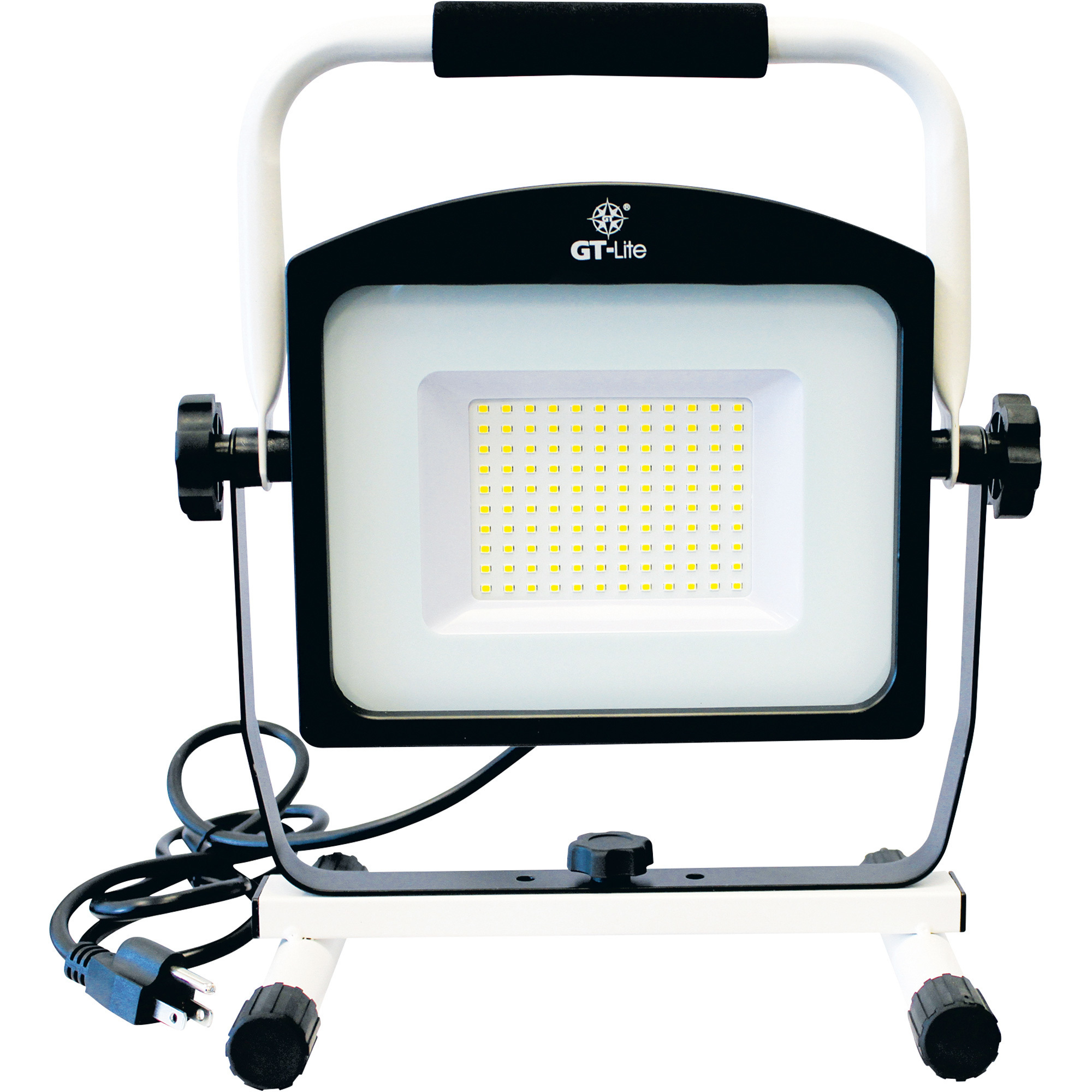 GT-Lite LED Portable Work Light with USB Port, 7000 Lumens, 68 Watts ...