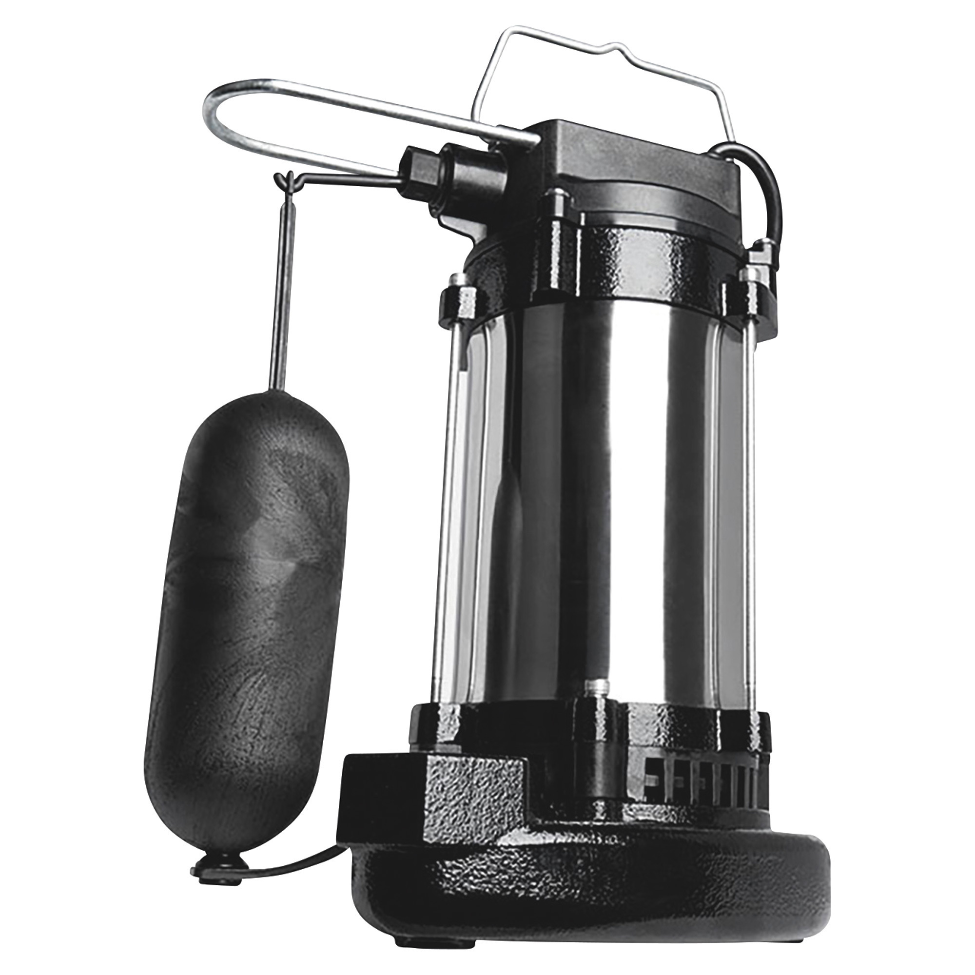 Red Lion CSS Series Stainless Steel Submersible Sump Pump, 4500 GPH, 3/ ...