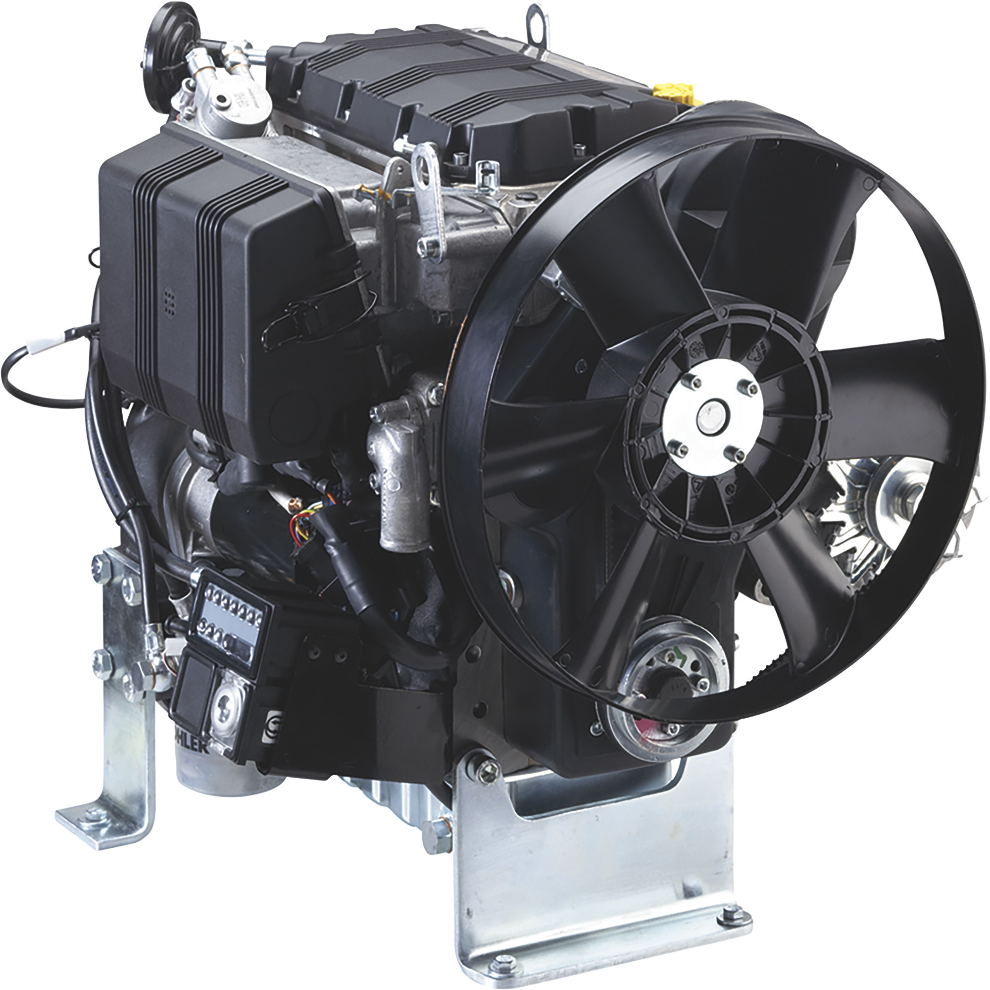 Kohler Liquid-Cooled Horizontal Diesel Engine, 1,028cc, 23.7 HP, Model ...
