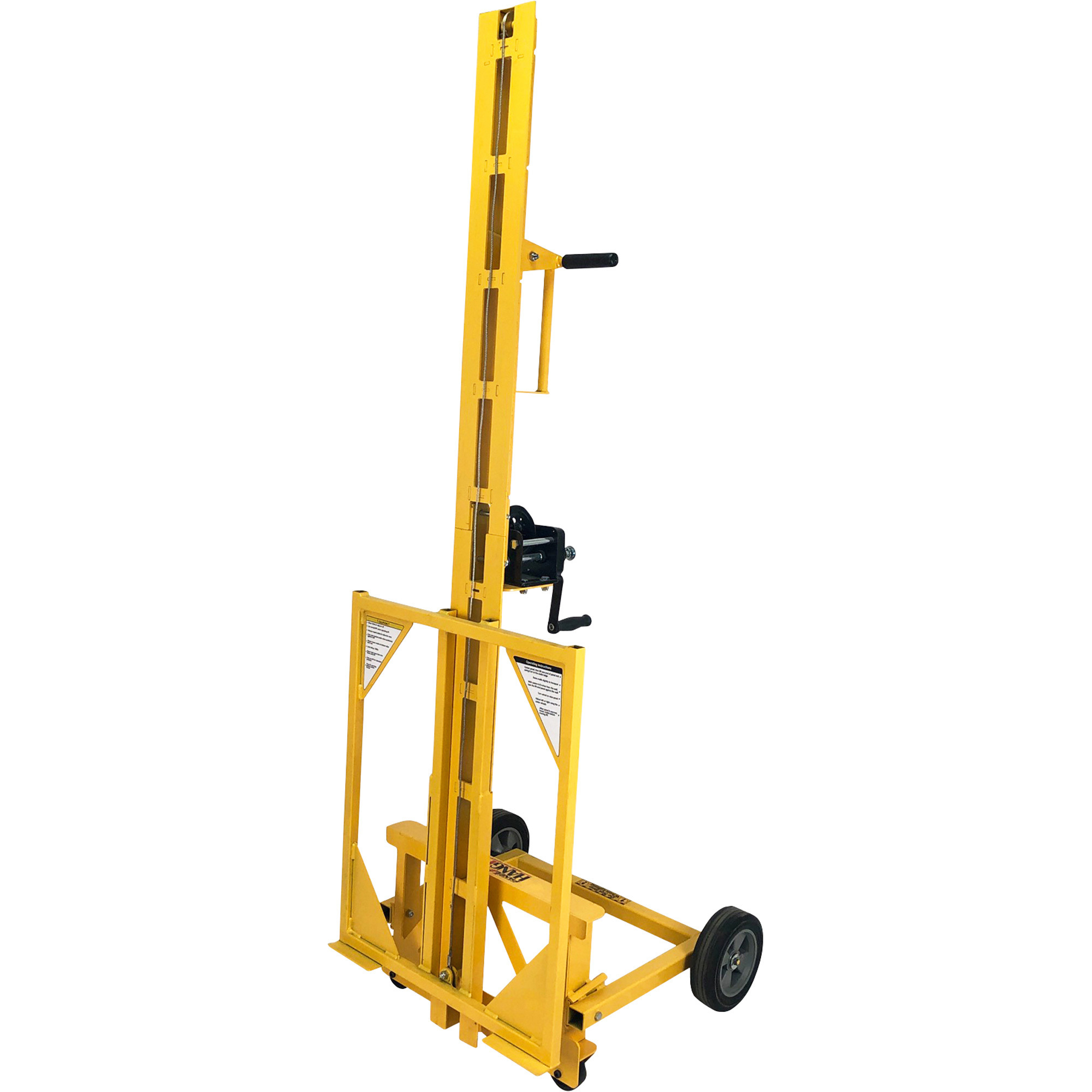 Genie Super Hoist CO2 Powered Material Lift, 12ft.5 1/2in. Lift, 300-Lb ...