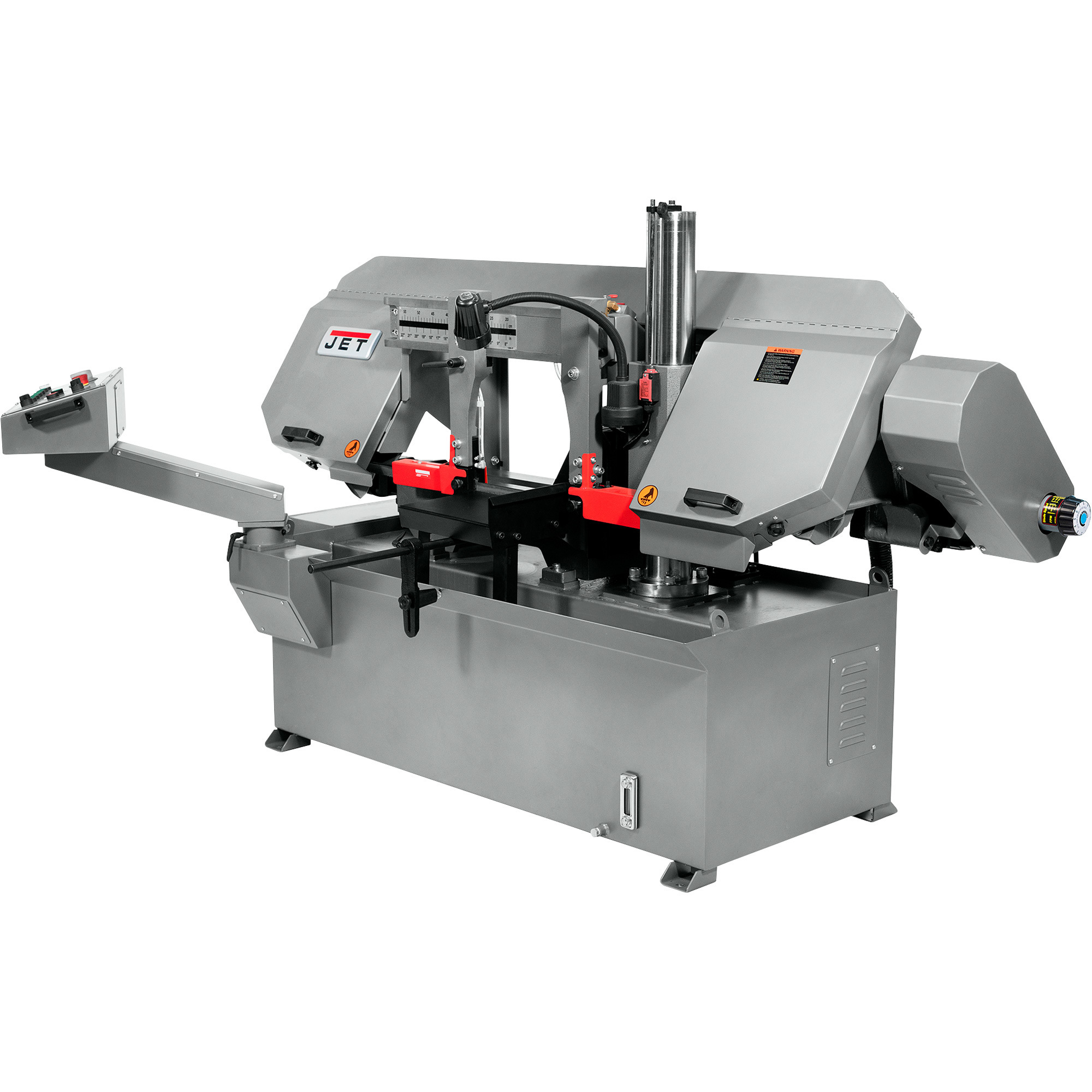 JET Semi-Automatic Dual Column Band Saw — 12in. x 20in., 3 HP, 230/460 ...