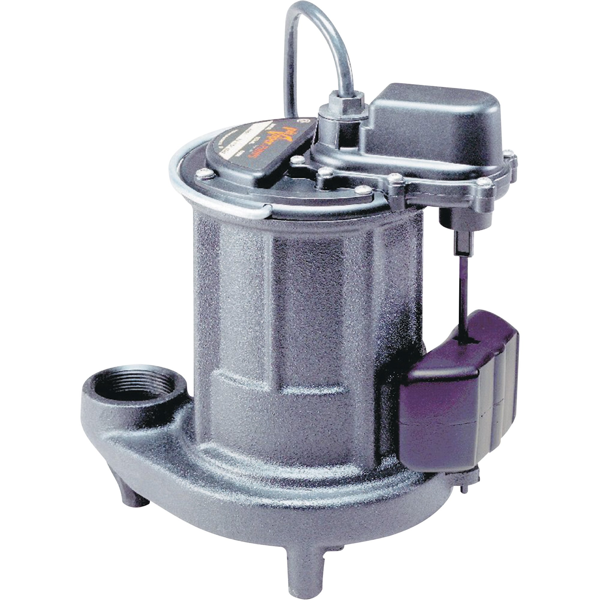 Pit Viper Submersible Commercial-Duty Cast Iron Sump Pump — 1/3 HP ...