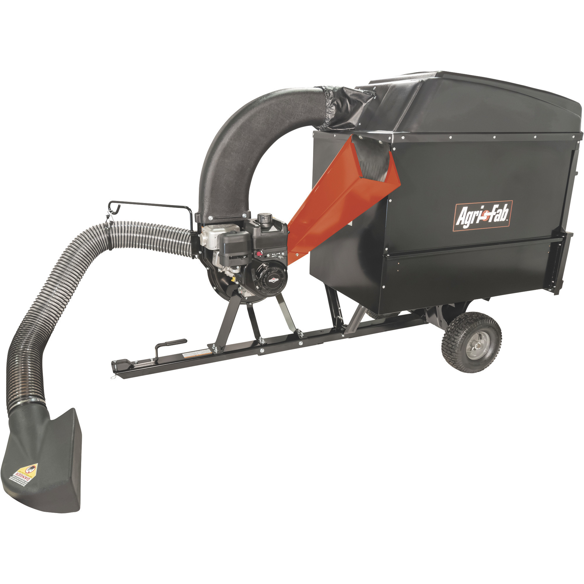 Agri-Fab Tow-Behind Chip-N-Vac Wood Chipper/Shredder, 208cc Briggs ...
