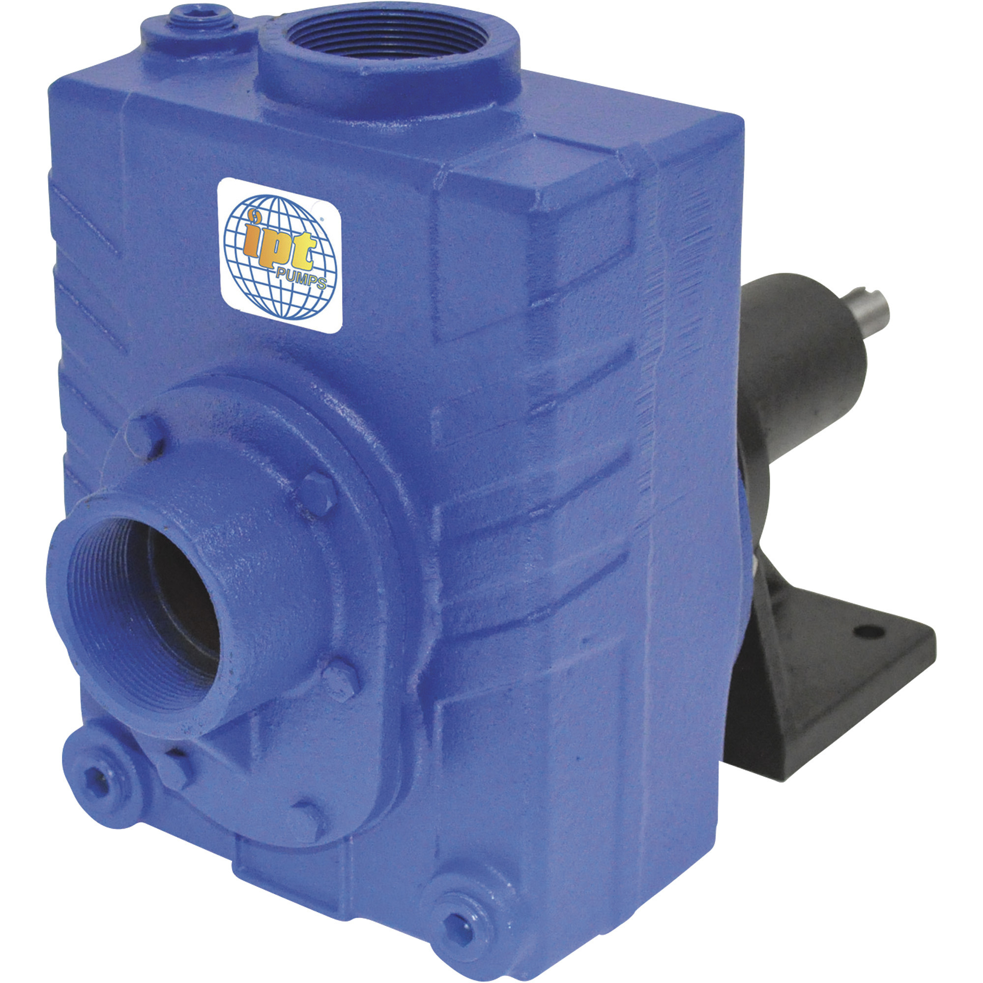 IPT Cast Iron Self-Priming Centrifugal Pedestal Water Pump — 7,200 GPH ...