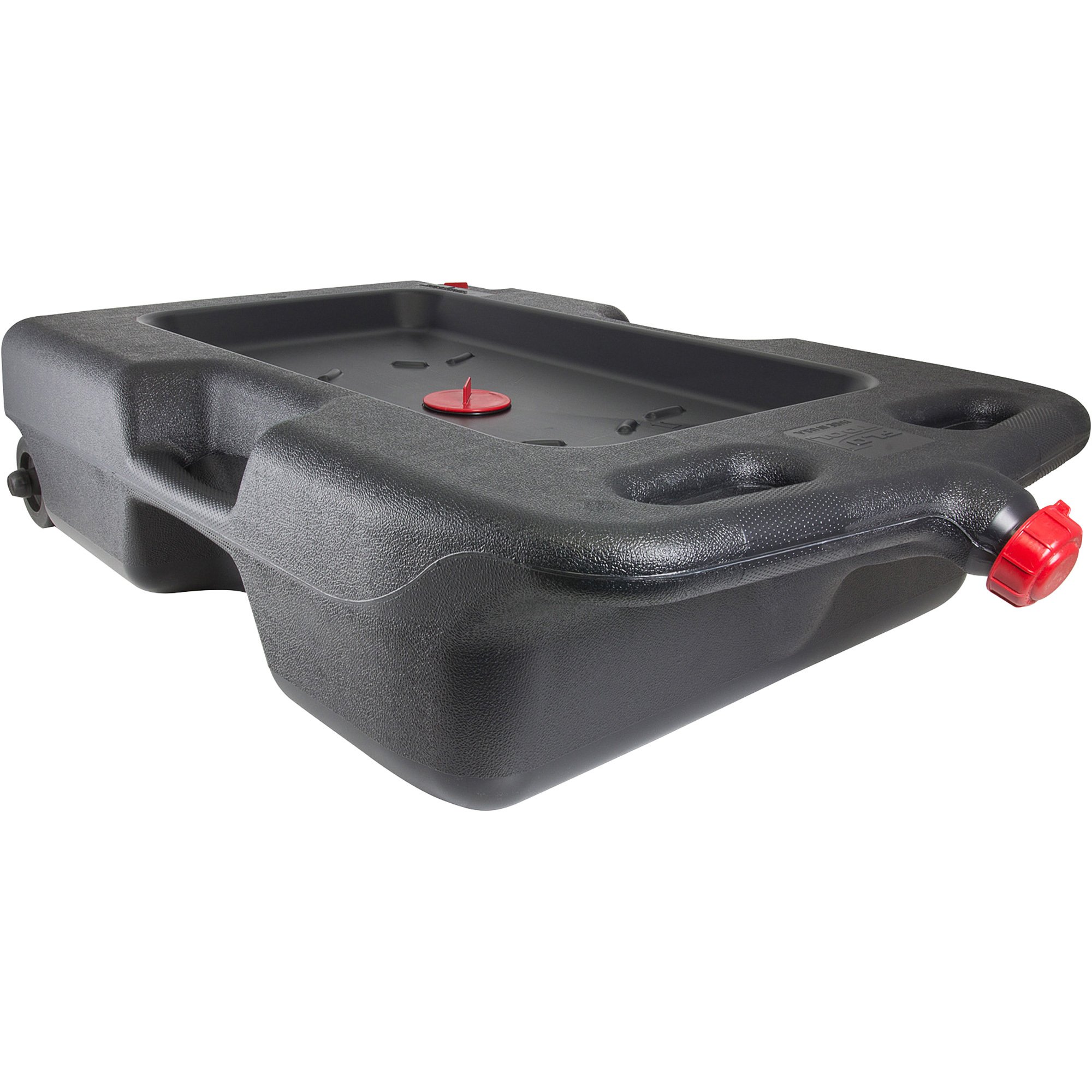 Roughneck Low-Profile Oil Drain — 15-Gallon, Manual Pump, Steel ...