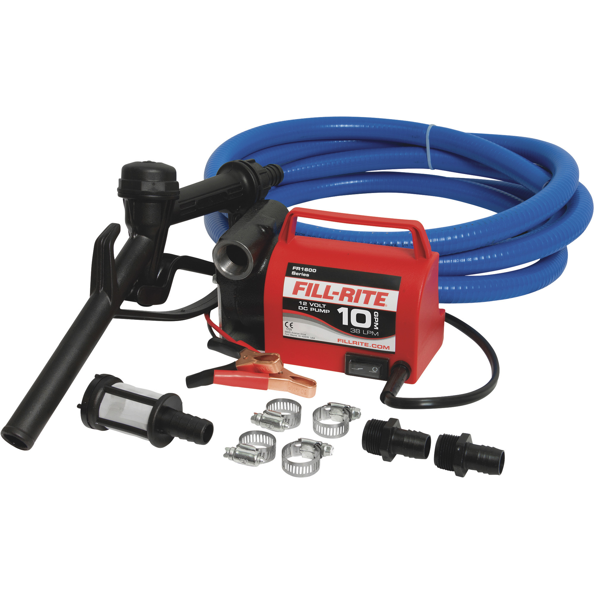 Fill-Rite Diesel Fuel Transfer Pump, 12 Volt, 10 GPM, Model# FR1612 ...