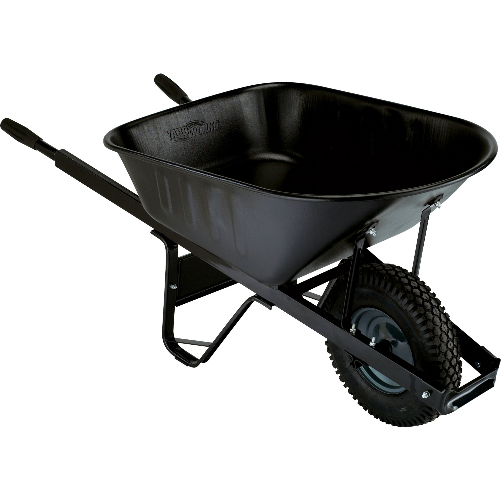 Steel Wheelbarrow — 6 Cubic Ft. Capacity | Northern Tool