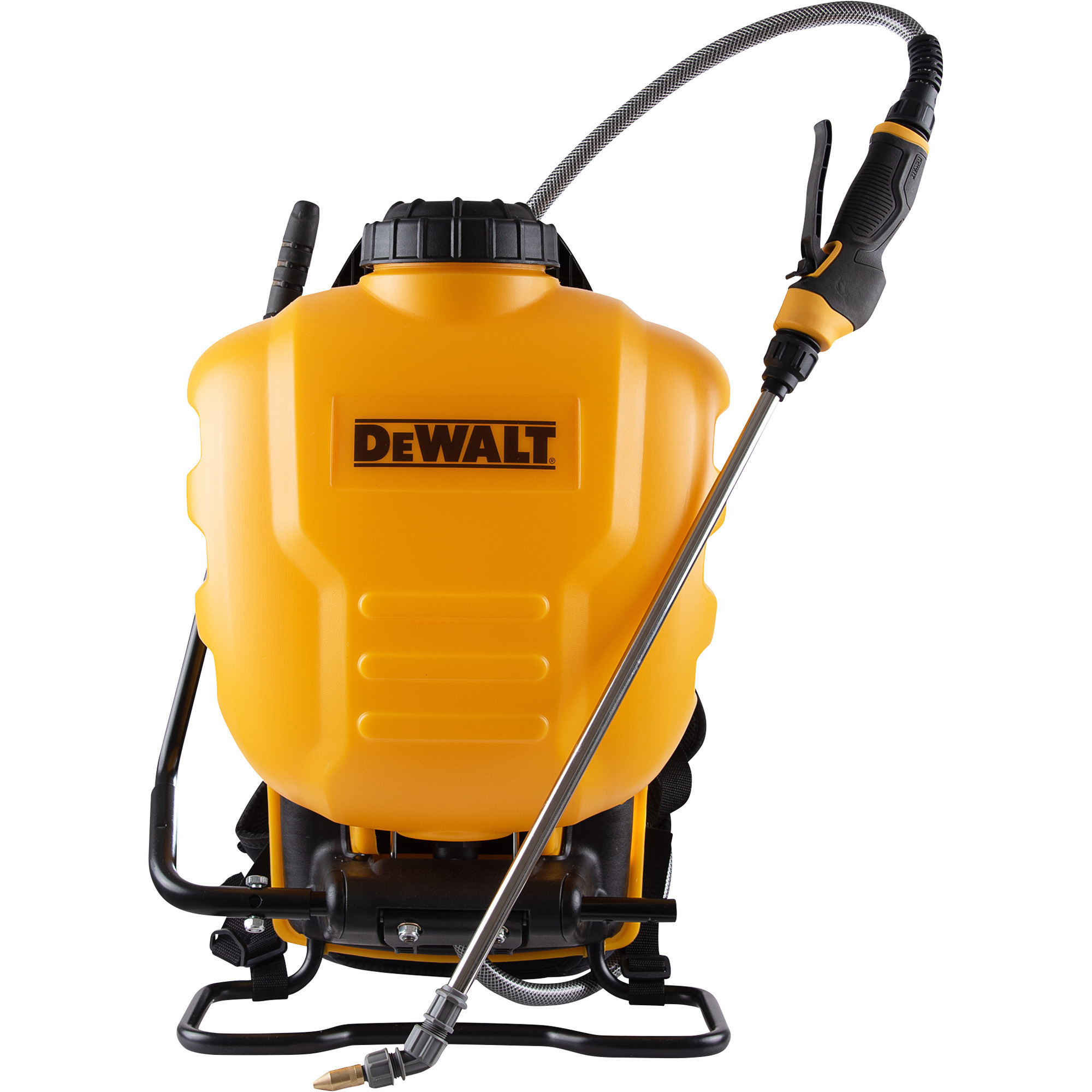 DEWALT 20 Volt Li-Ion Backpack Sprayer, 4-Gallon Capacity, 0.1-0.6 GPM ...
