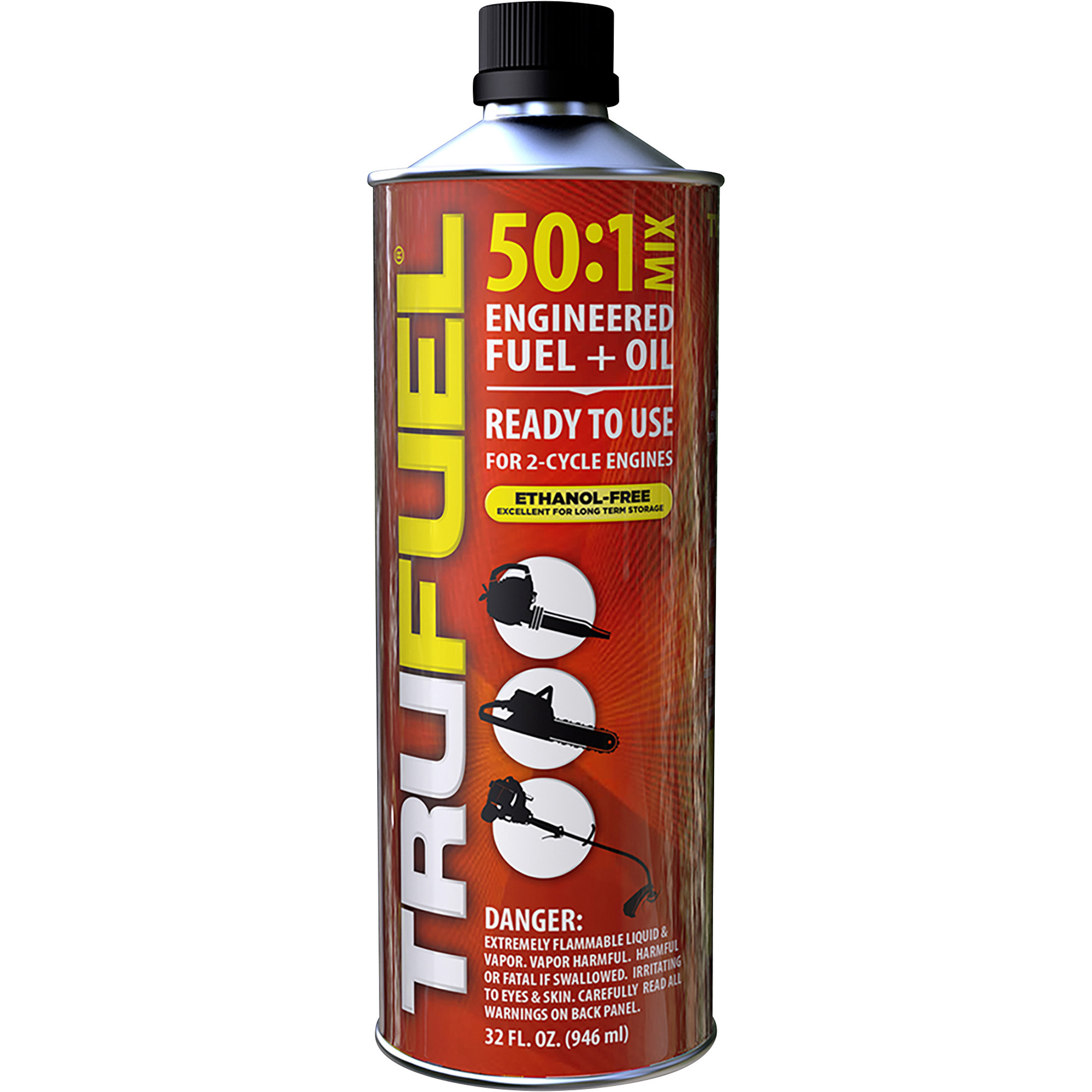 TruFuel 2-Cycle Fuel + Oil 50:1, 32 Oz. | Northern Tool