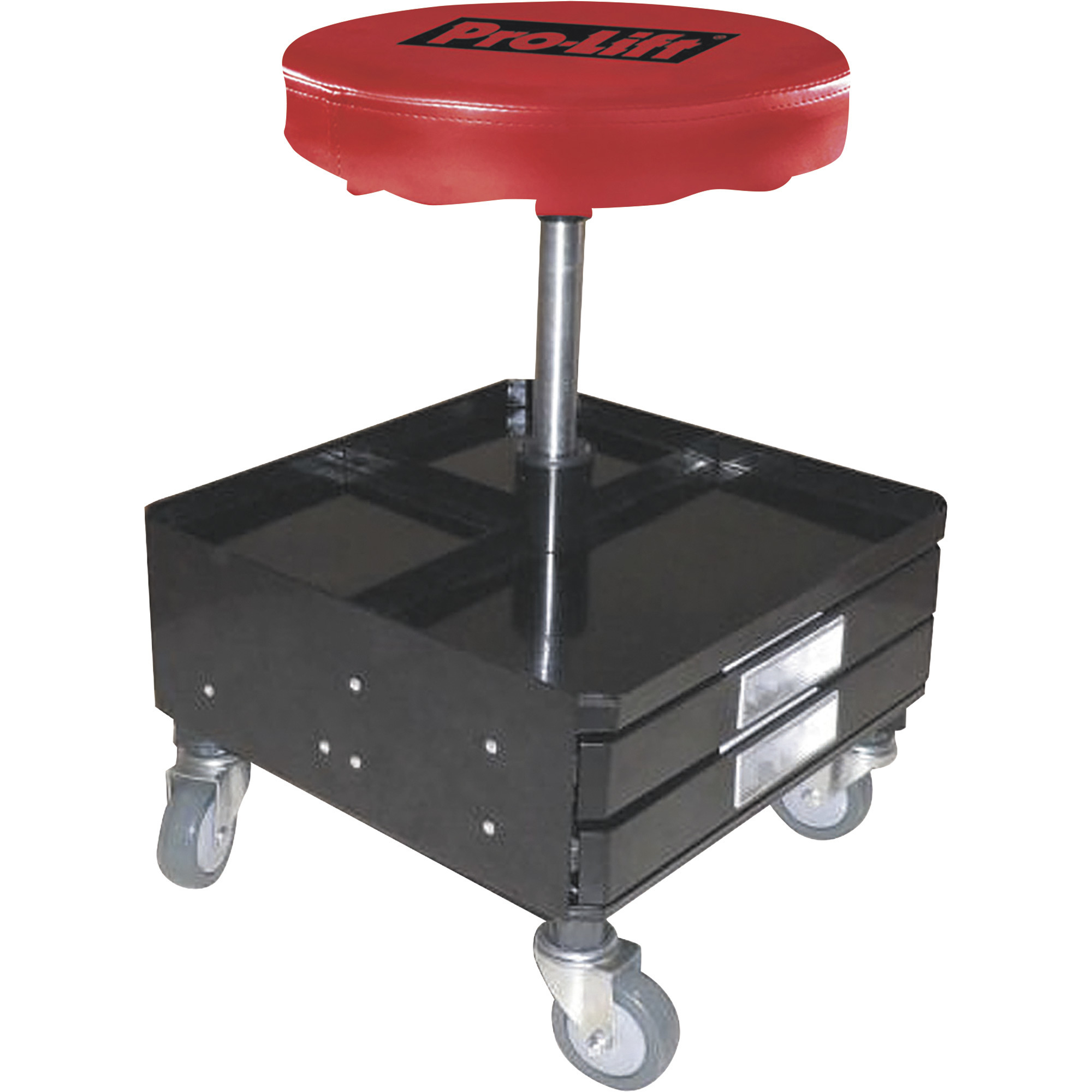 Northern Tool + Equipment Pneumatic Roller Seat with Tool Tray — 400-Lb ...