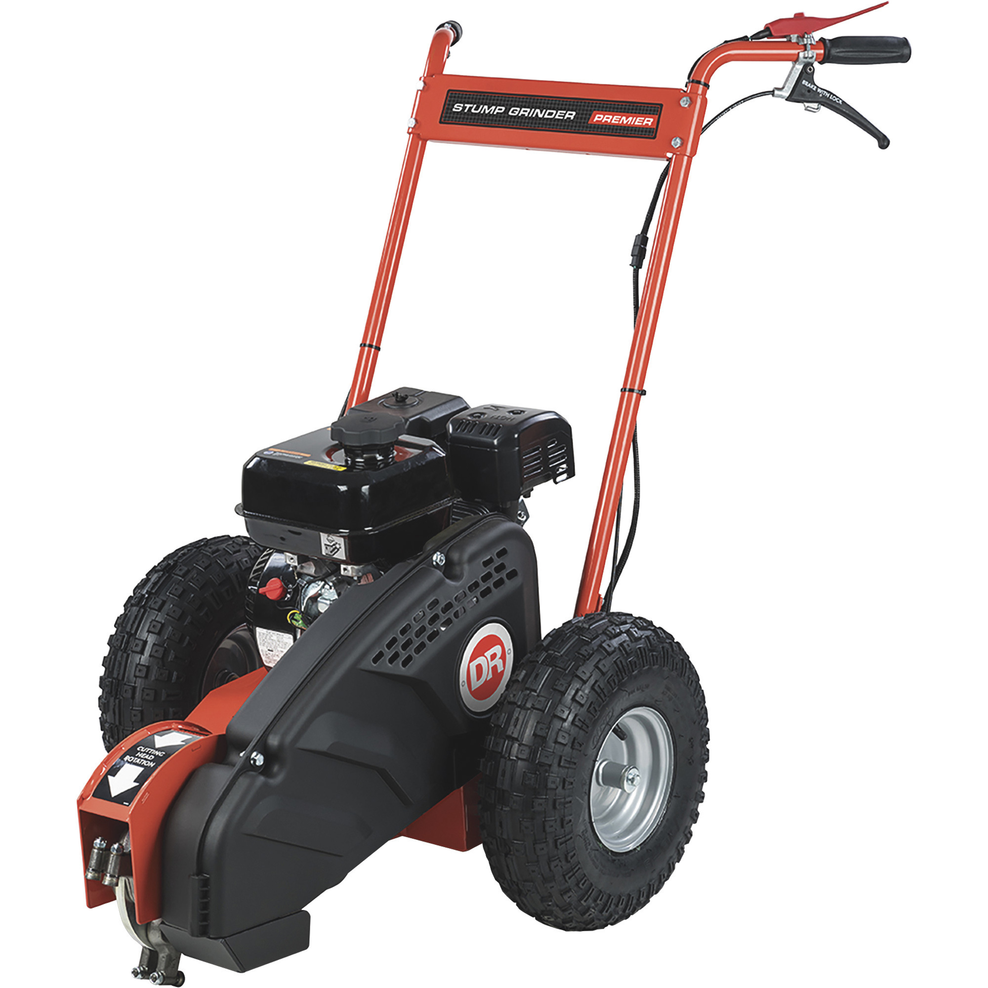 DR Power Premier Stump Grinder, 6.6 HP, 223cc Engine, Model# ST43011DMN ...