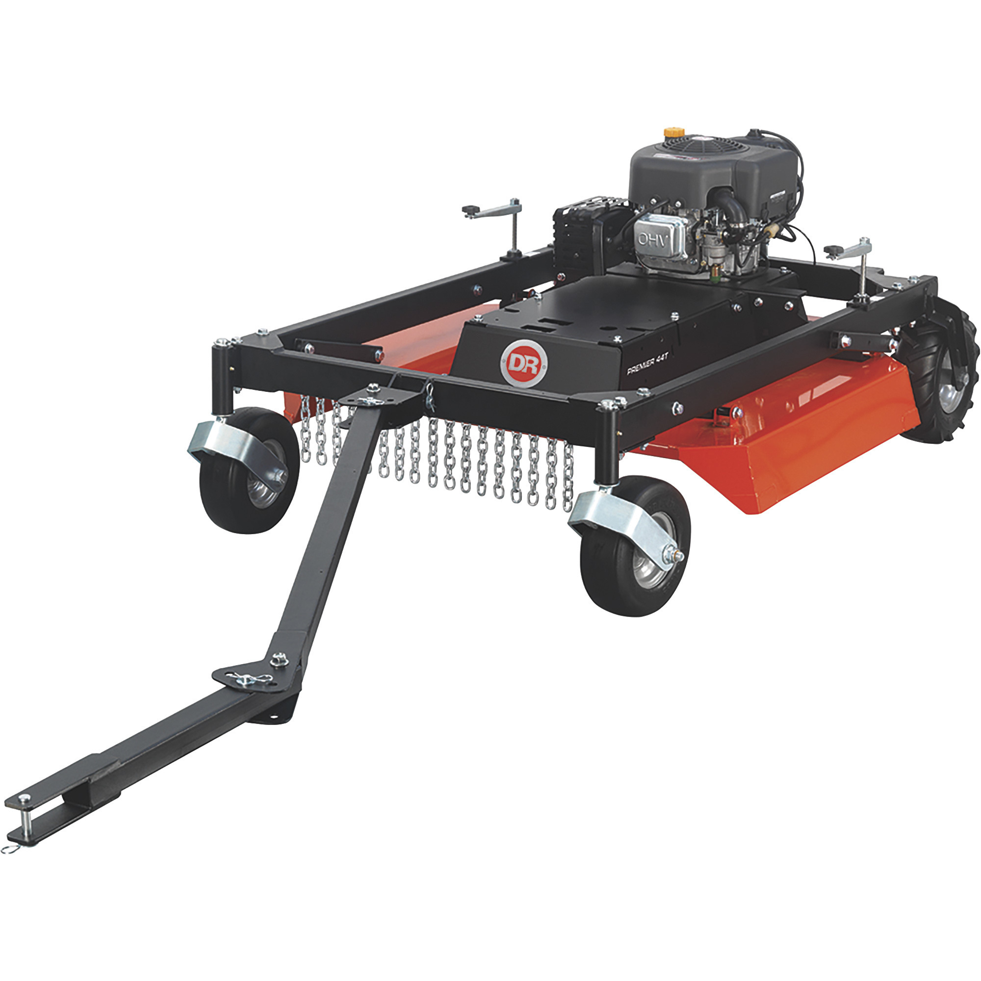 DR Power PREMIER Tow-Behind Brush Mower with Electric Start — 10.5 HP ...