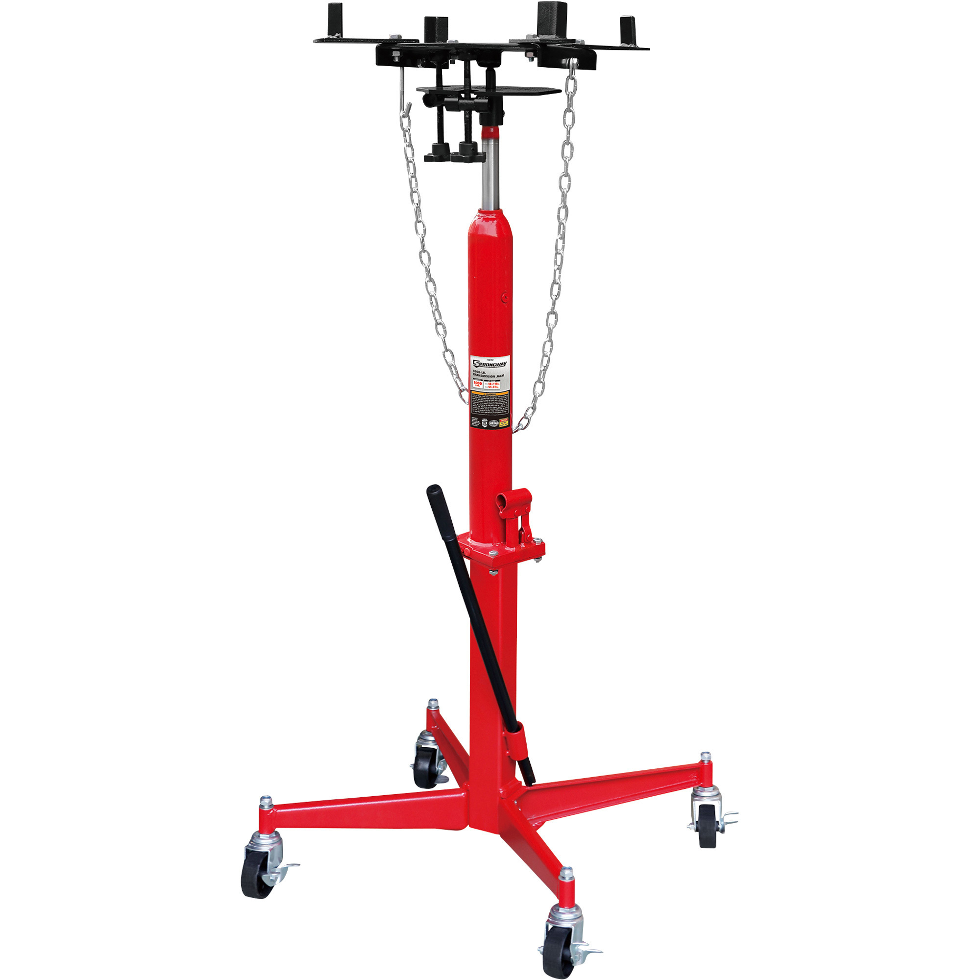 Strongway Transmission Jack, 1000-Lb. Capacity, 65.75in. Lift Height ...