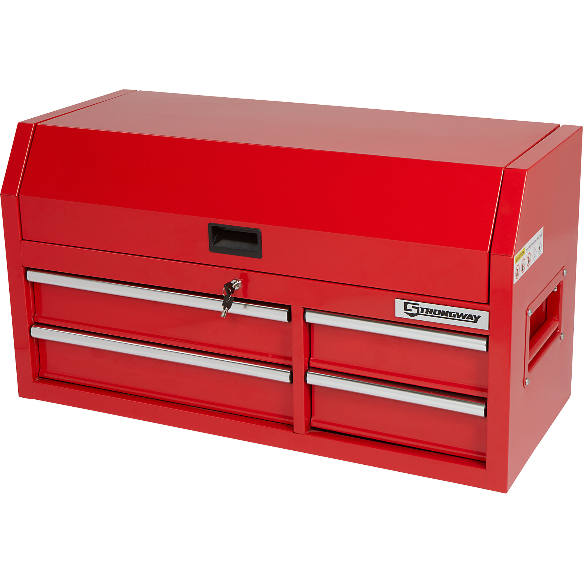 Strongway 42in. 4-Drawer Tool Chest, Red | Northern Tool