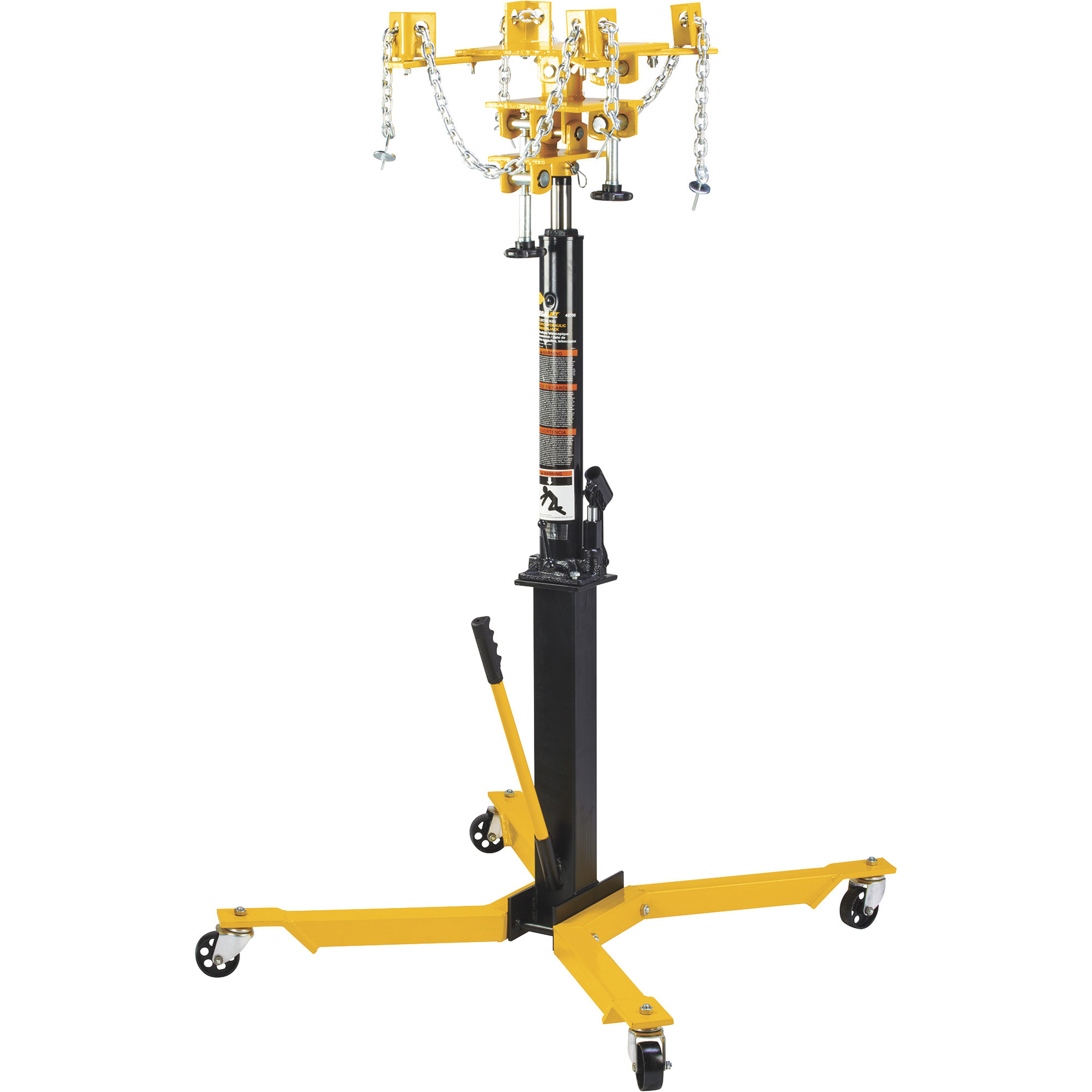 Ranger, 1-Ton Capacity Telescoping Transmission Jack, Lift Capacity ...