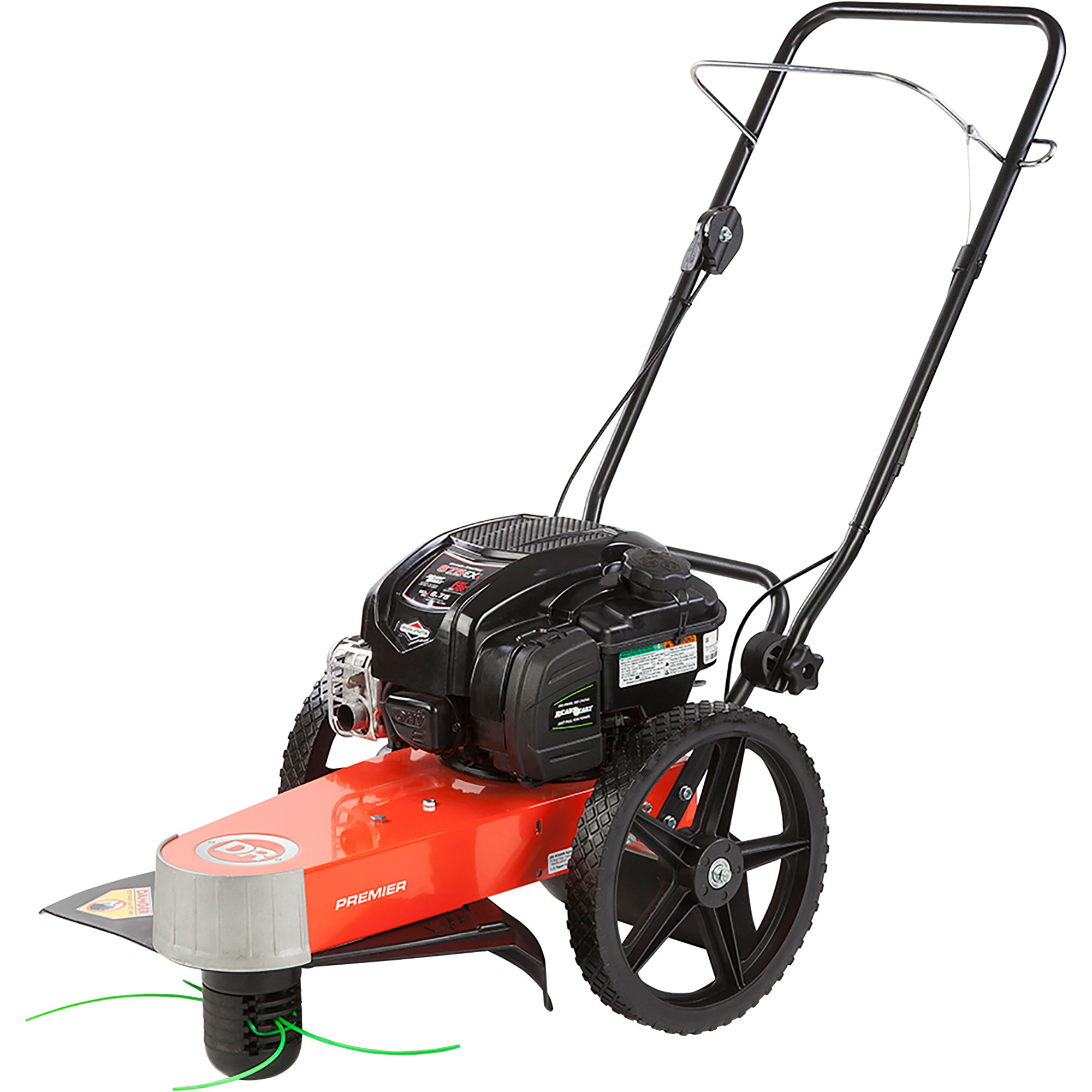 DR Power PREMIER Walk-Behind String Trimmer/Mower, 163cc, 22in. Cutting ...