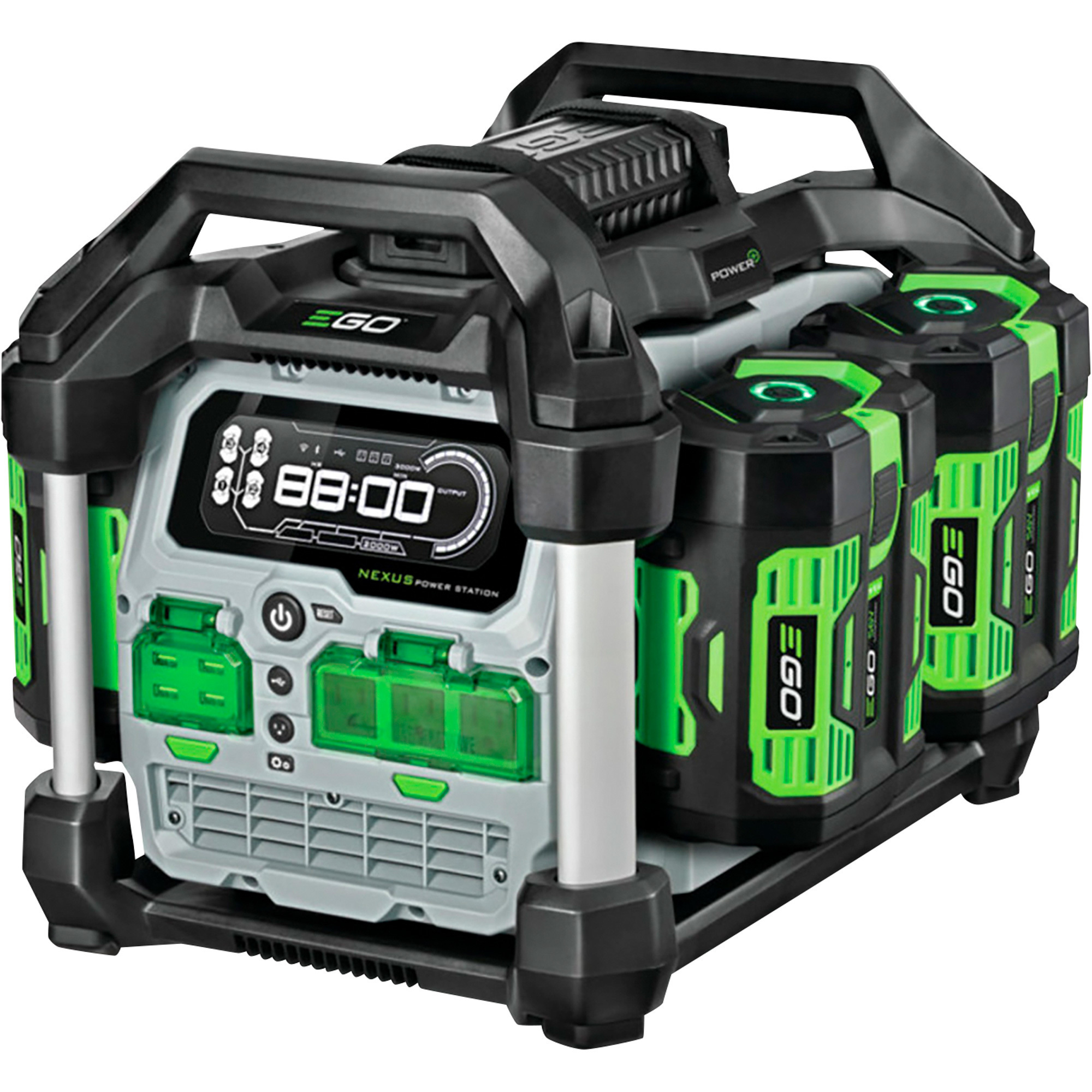 EGO Nexus Power Station, 56 Volts, Includes 2 Batteries, Model# PST3042 ...