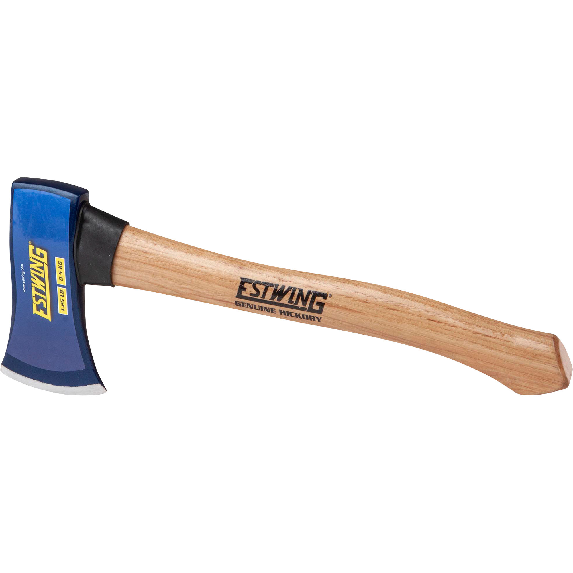Estwing Single Bit Axe with Hickory Wood Handle, 1.25 Lbs., 14in ...