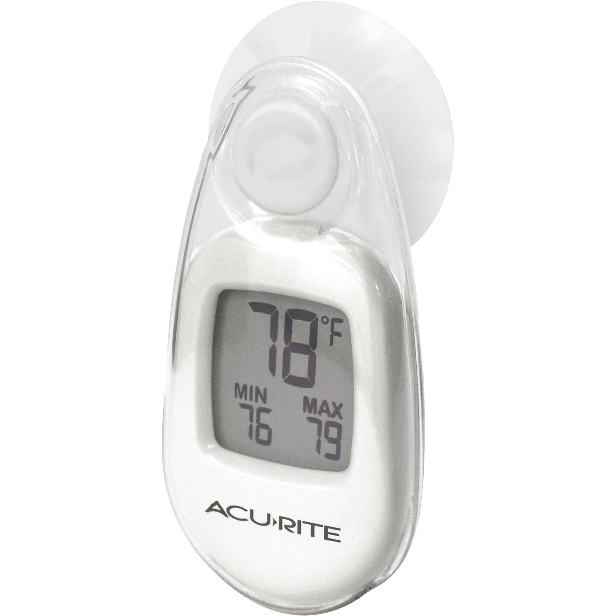 AcuRite Digital Window Thermometer, White, Model# 00315A2 | Northern Tool