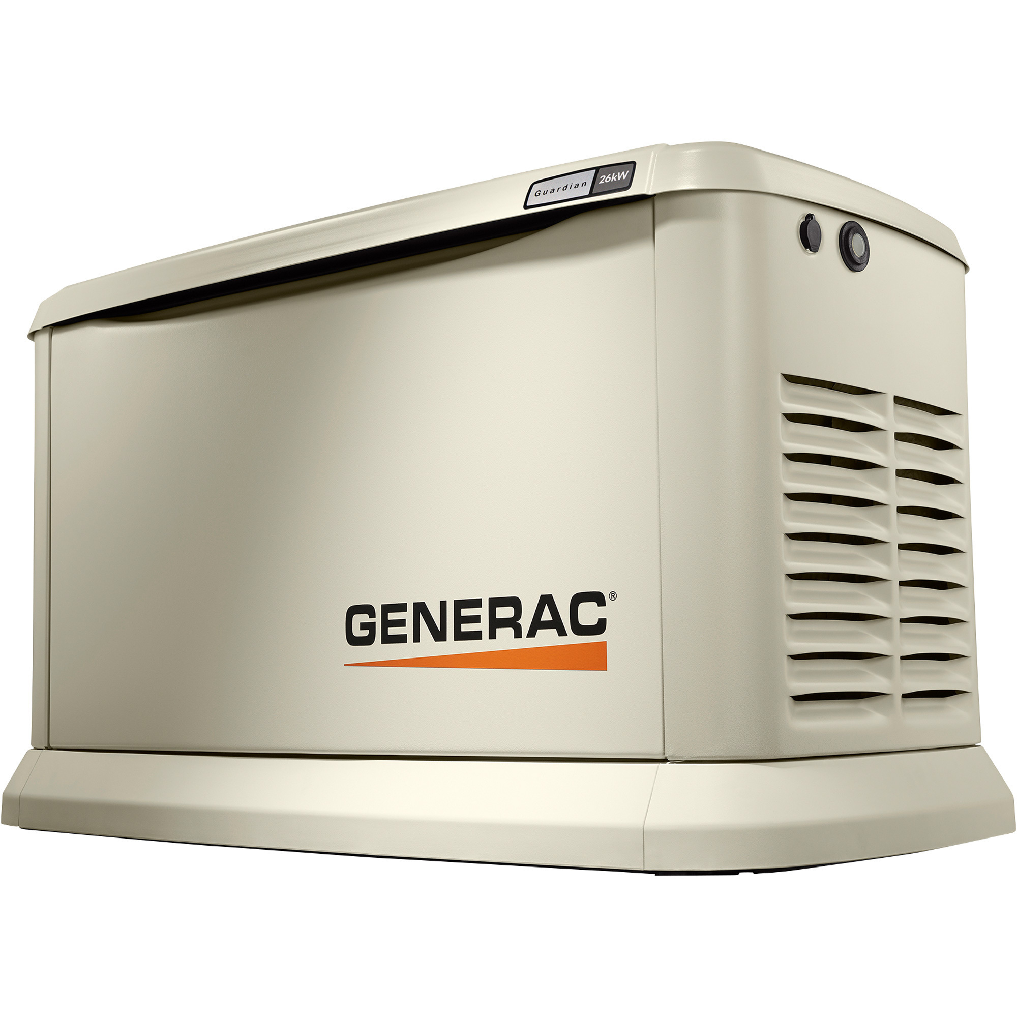 Generac Guardian Series Home Standby Generator, 26kW (LP)/22.5kW (NG ...