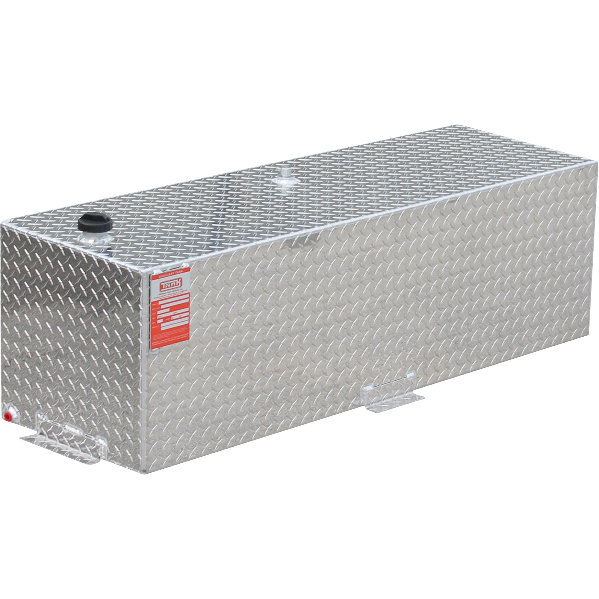 ATI Aluminum Auxiliary Fuel Tank, 46 Gallons, Rectangular, Diamond ...