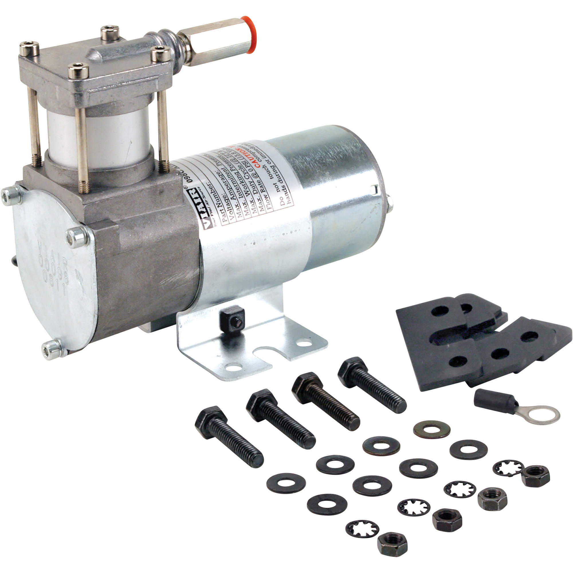 Viair 12 Volt Portable Electric Air Compressor, 1/4 HP, 130 PSI, Model ...