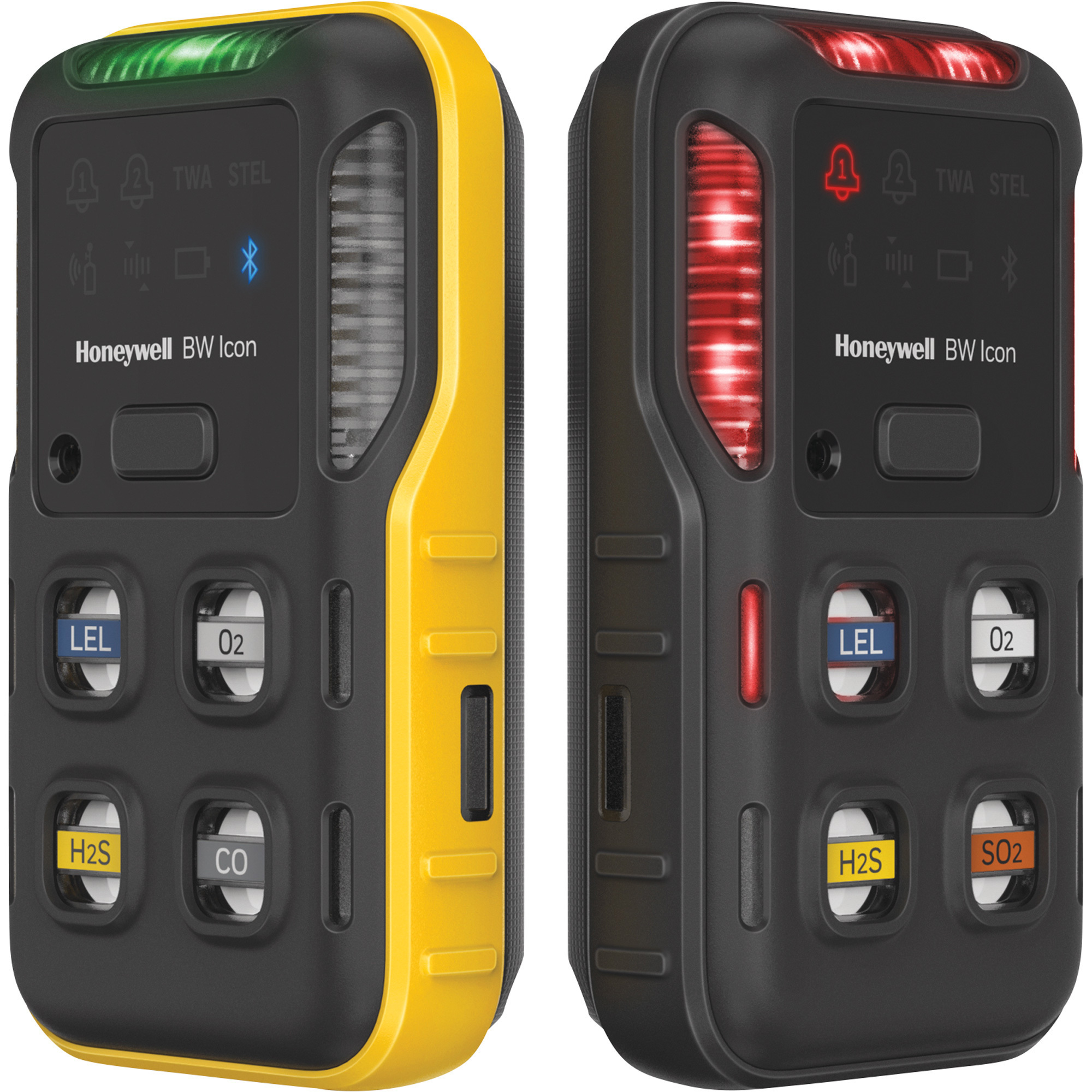 Honeywell BW Icon Monitor, Detects Combustible Gas, Oxygen, Hydrogen ...