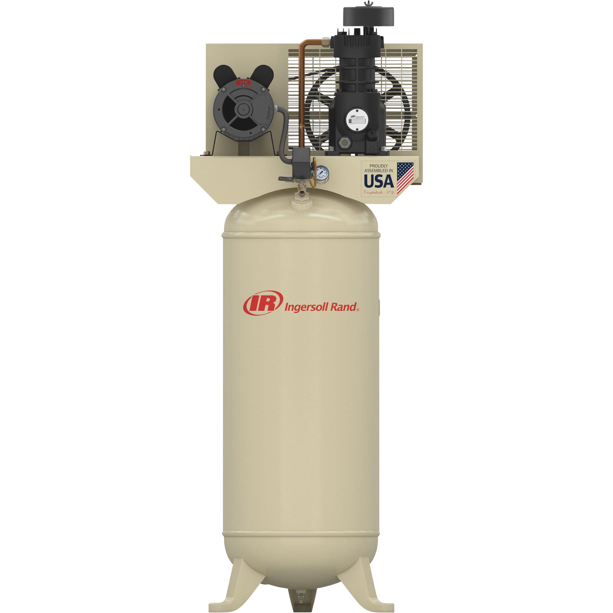 Ingersoll Rand SS4L5 Single-Stage Twin Cylinder Pro Air Compressor, 5 ...