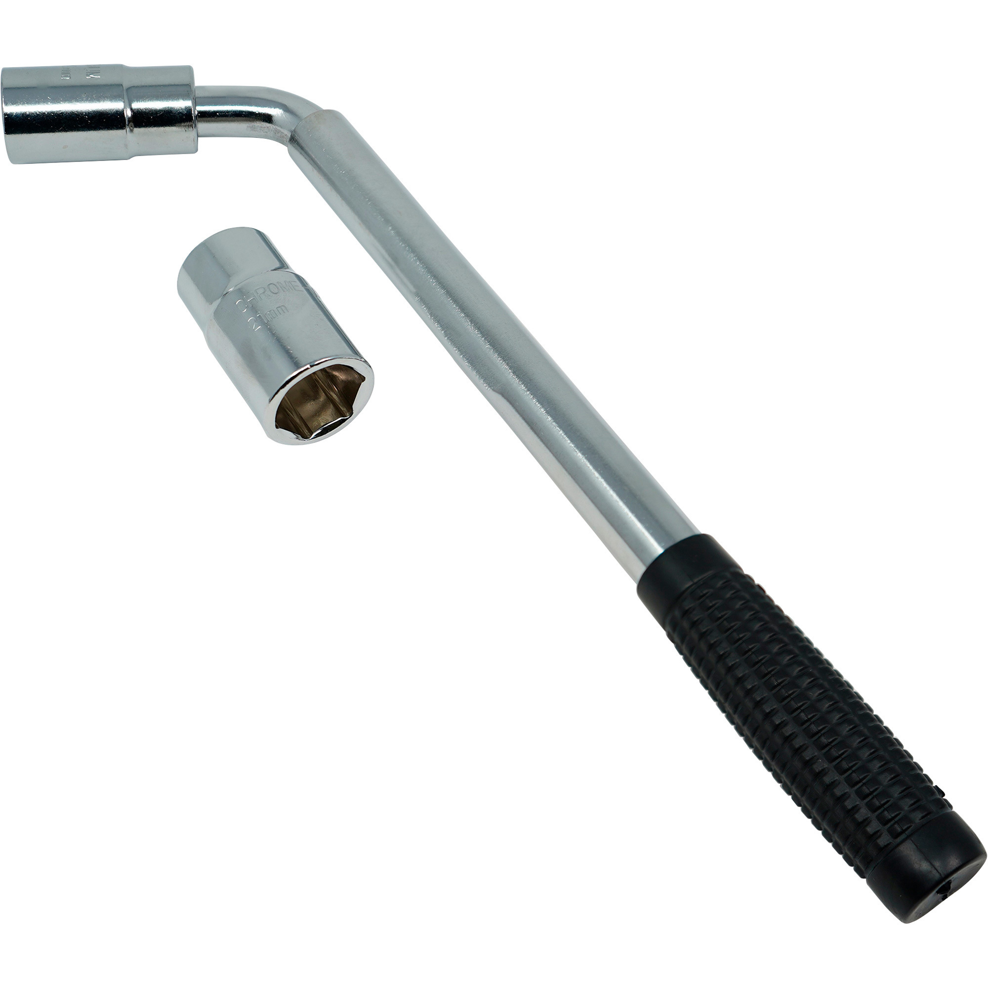 TireMinder Extendable Lug Nut Wrench — 1/2in.-Drive Head, 13in.–19in ...