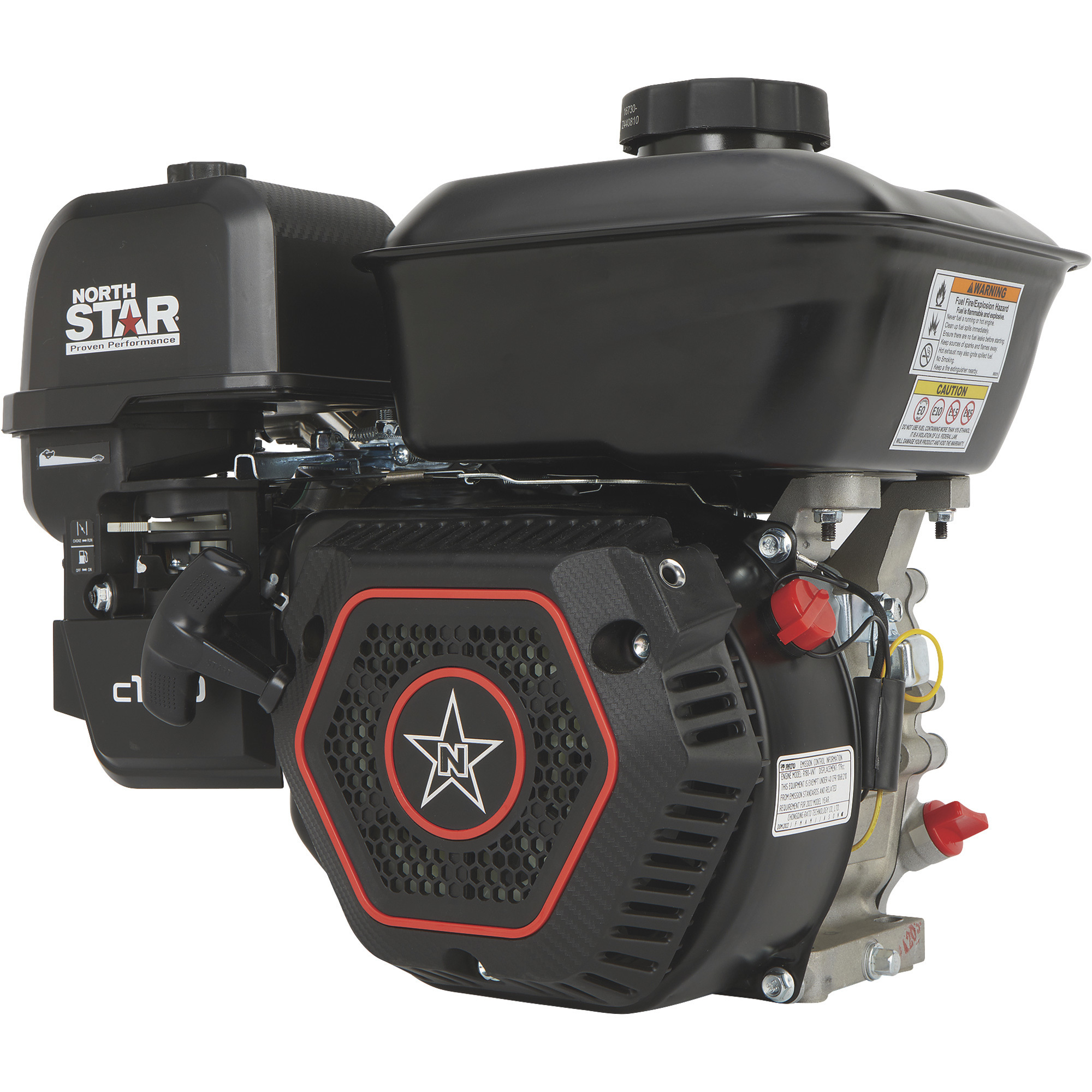 Powerhorse OHV Horizontal Engine — 208cc, 3/4in. (19.05) x 2 19/64in ...