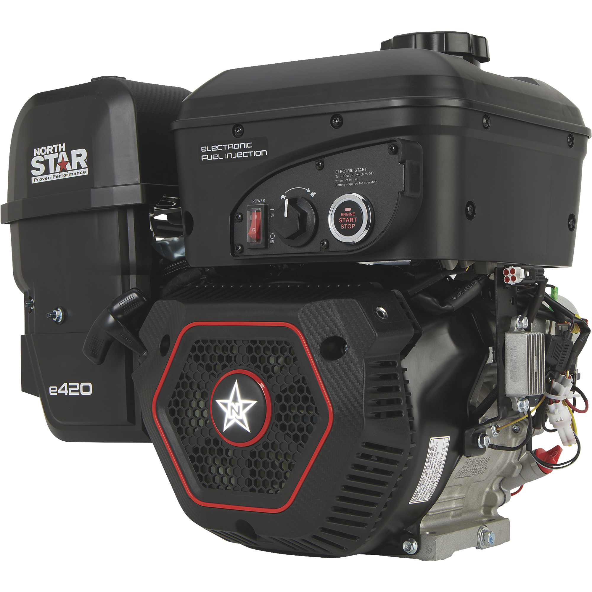 NorthStar e420 EFI Horizontal OHV Engine with Electric Start, 420cc ...